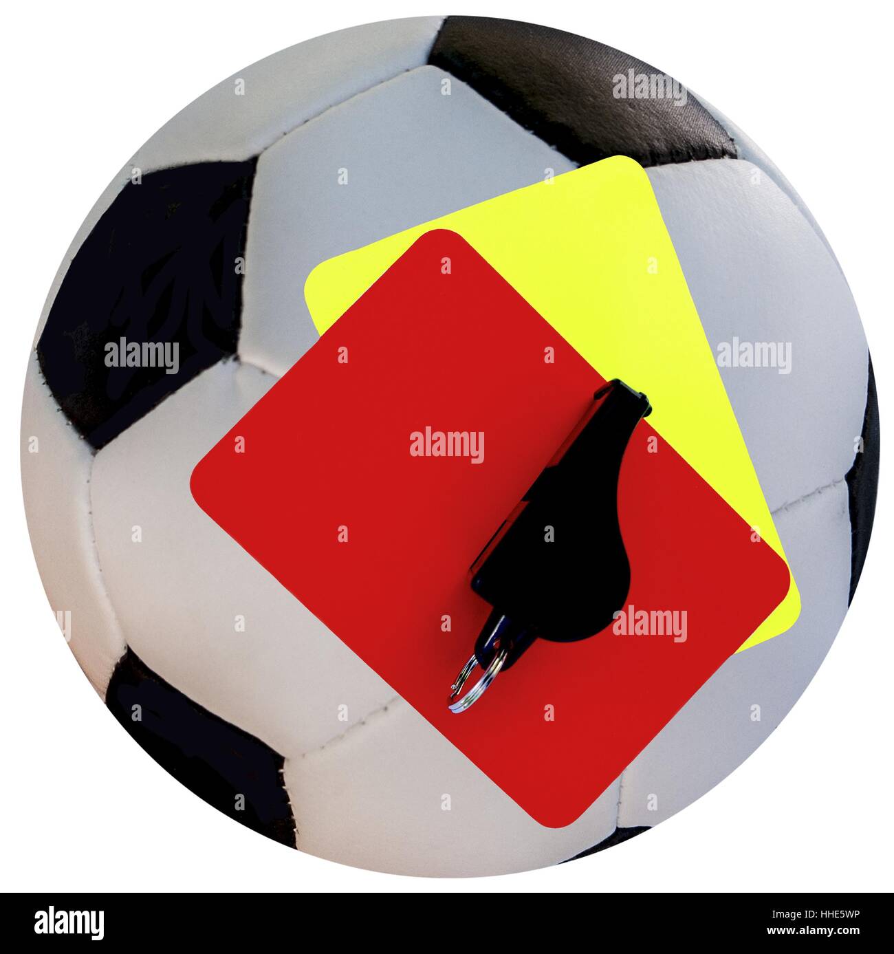ball cards whistle Stock Photo - Alamy