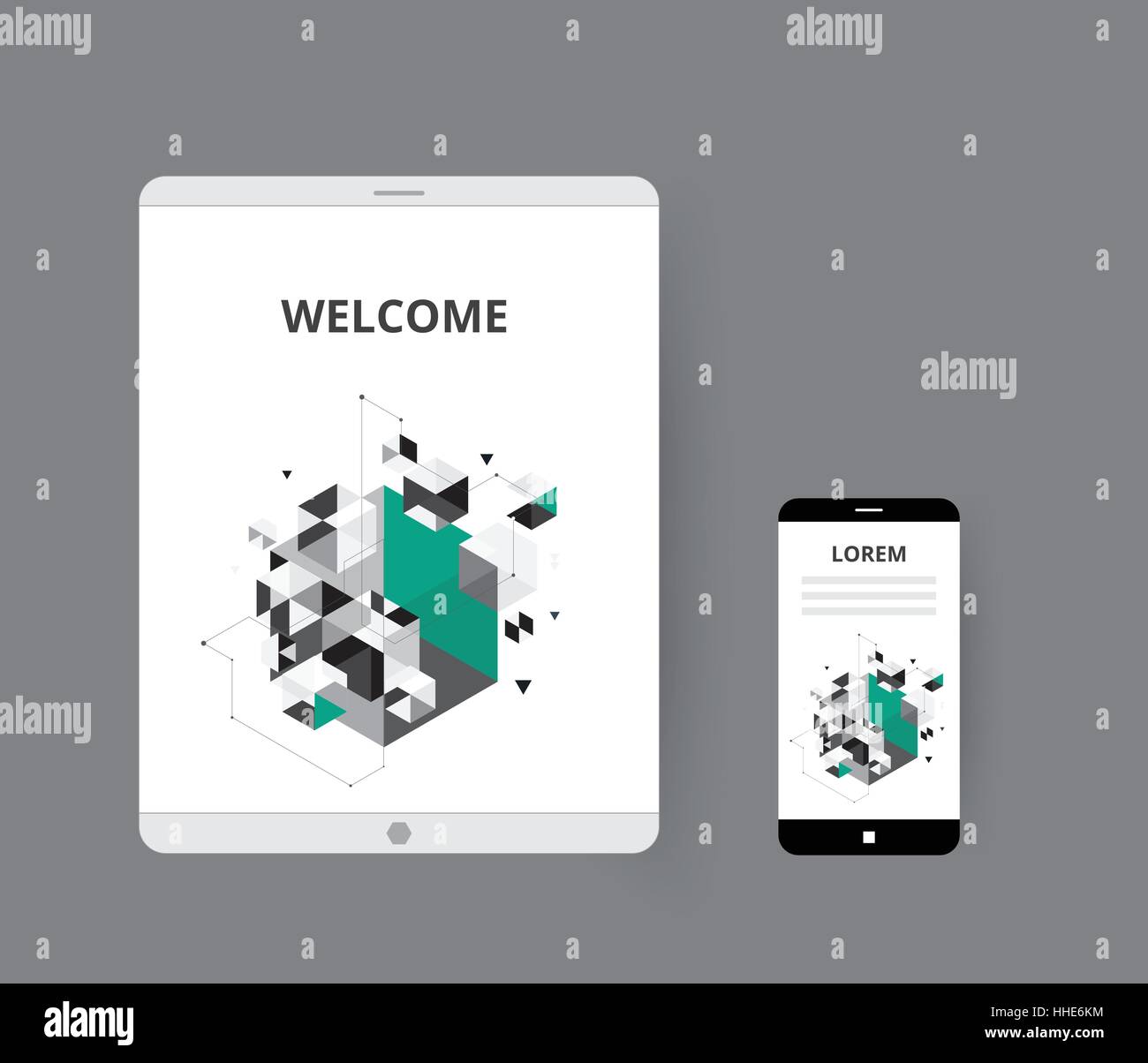 Smart working vector vectors Stock Vector Images - Alamy