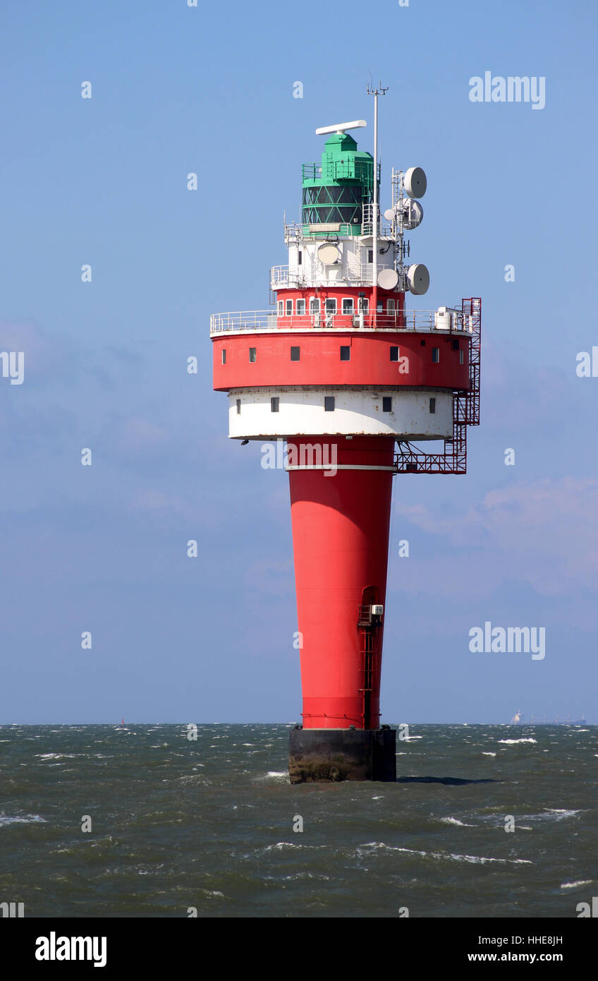 tower, anciently, radar, weser, beacon, navigable water, lighthouse ...