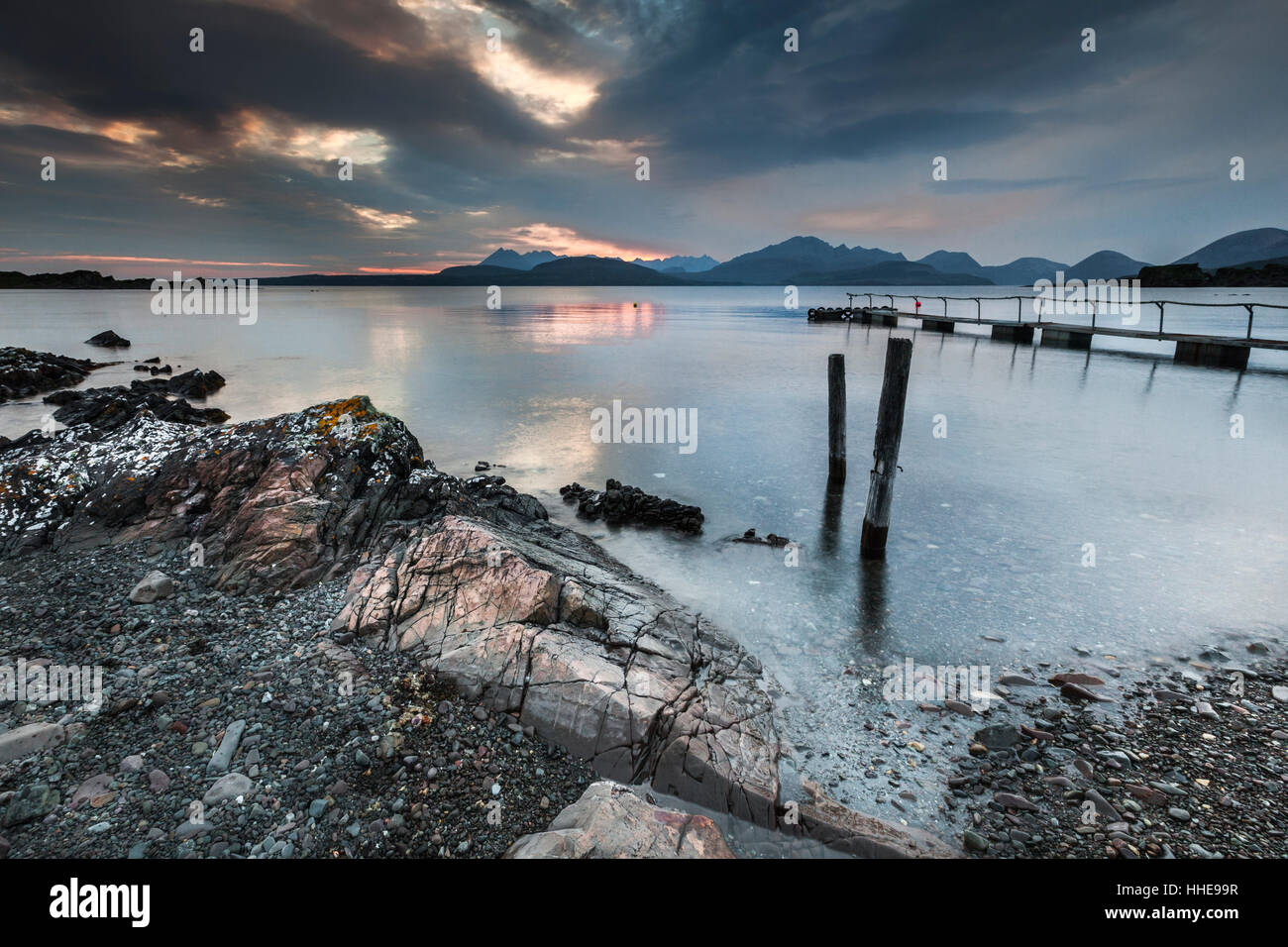 Loch Eishort on the Isle of Skye Stock Photo - Alamy