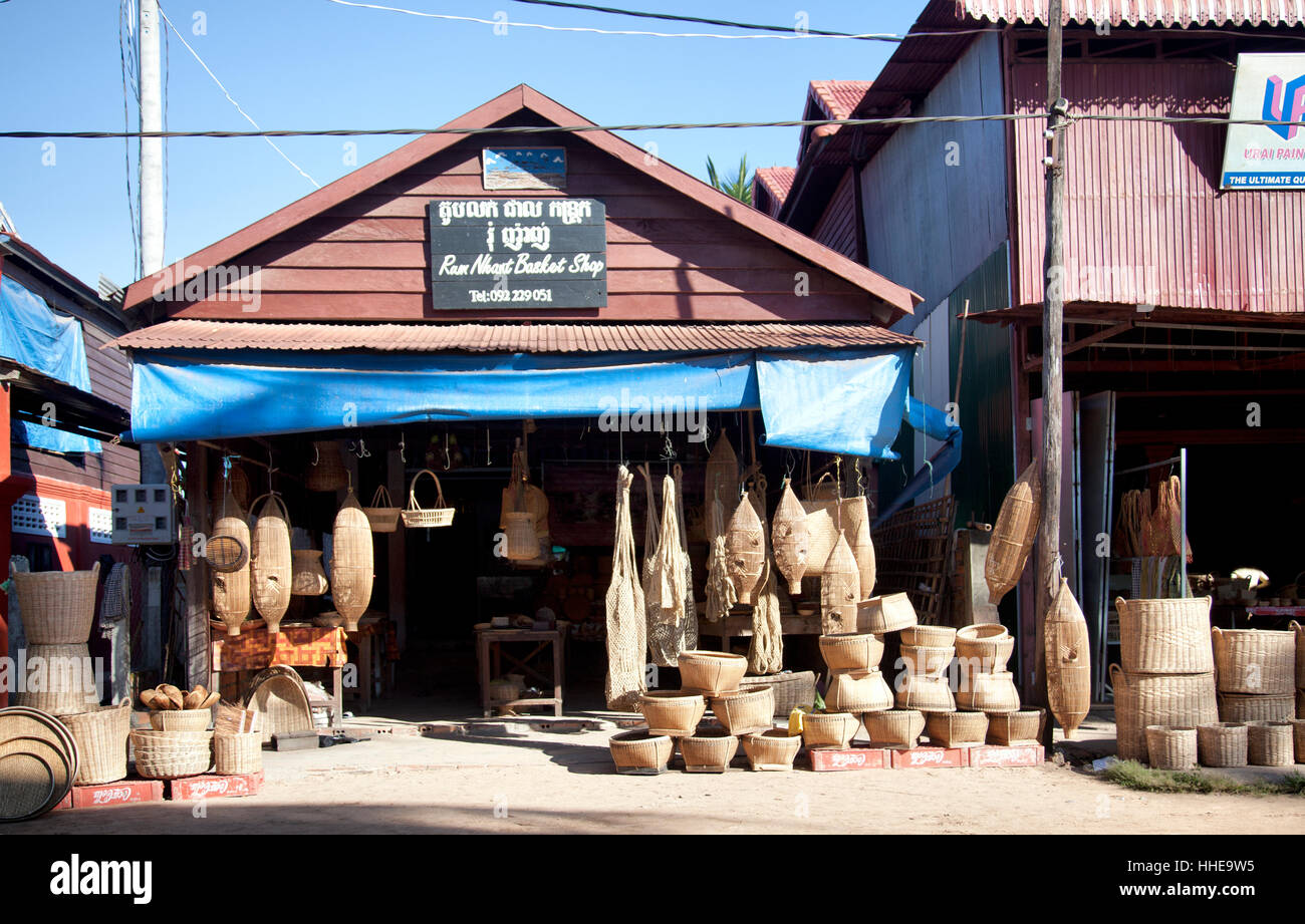 Preah Dak Village Store - Siem Reap - Cambodia Stock Photo - Alamy