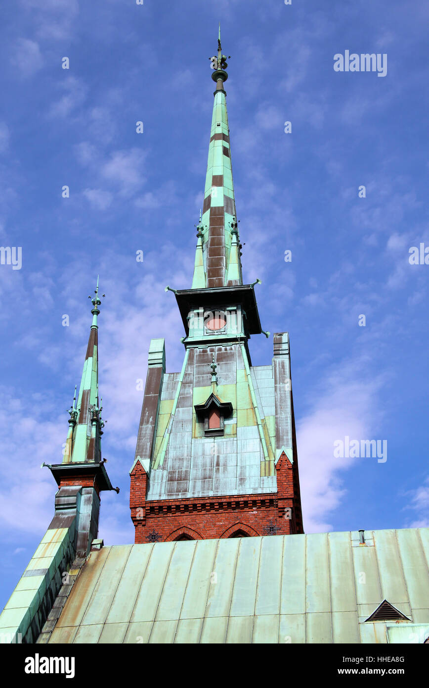 german church helsinki Stock Photo - Alamy
