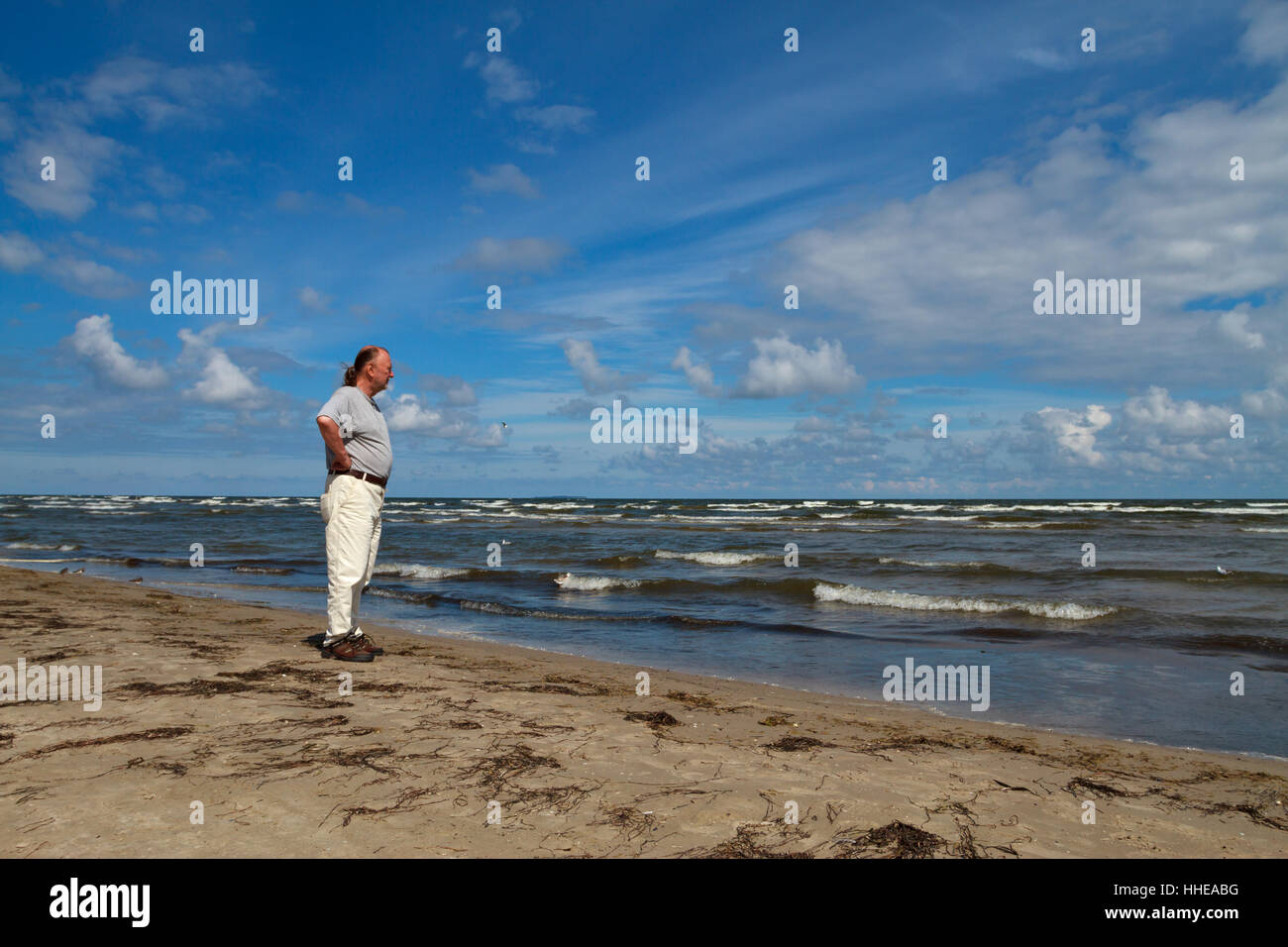 at the beach Stock Photo - Alamy