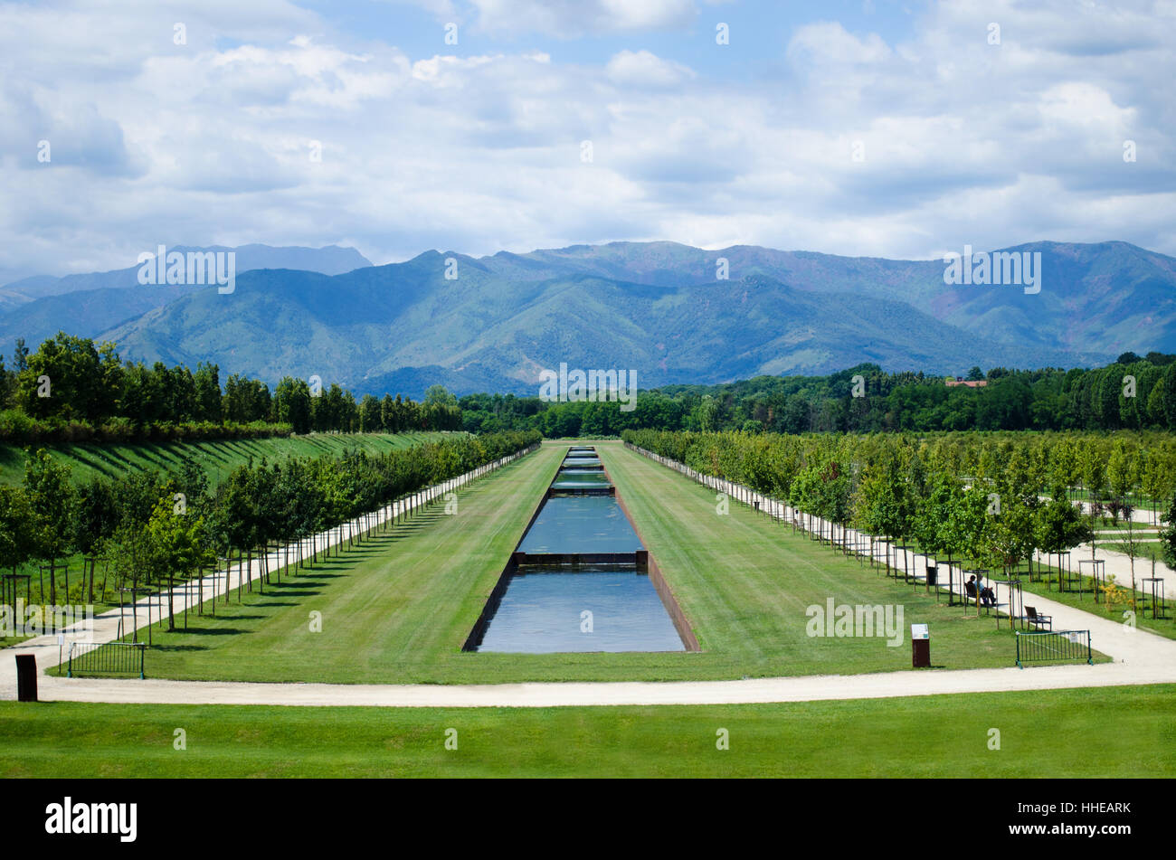 monument, art, tree, trees, mountains, park, garden, antique, alps ...