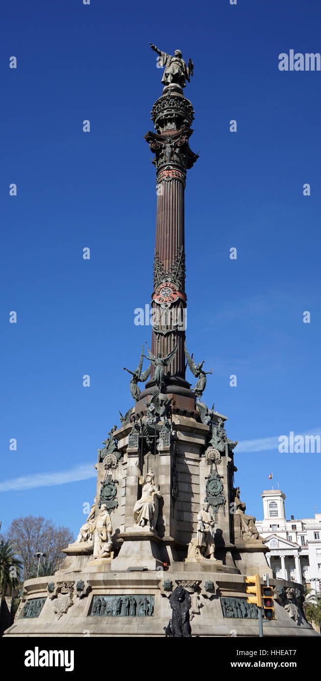 The Columbus Monument (Monumento a Colón or Mirador de Colón) a 60 m ...