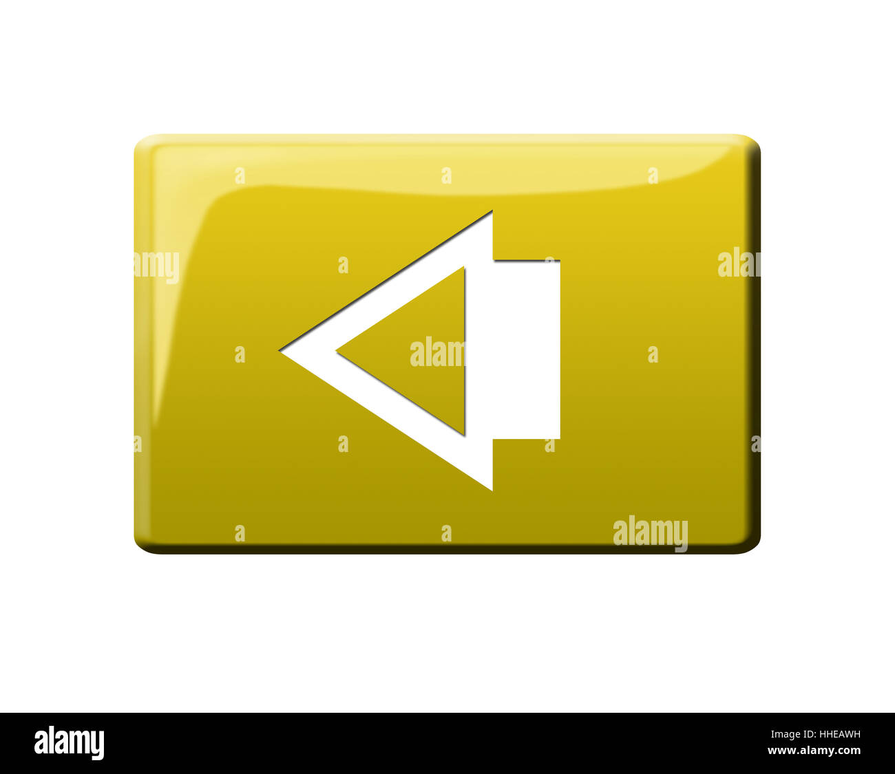 Back button Cut Out Stock Images & Pictures - Alamy