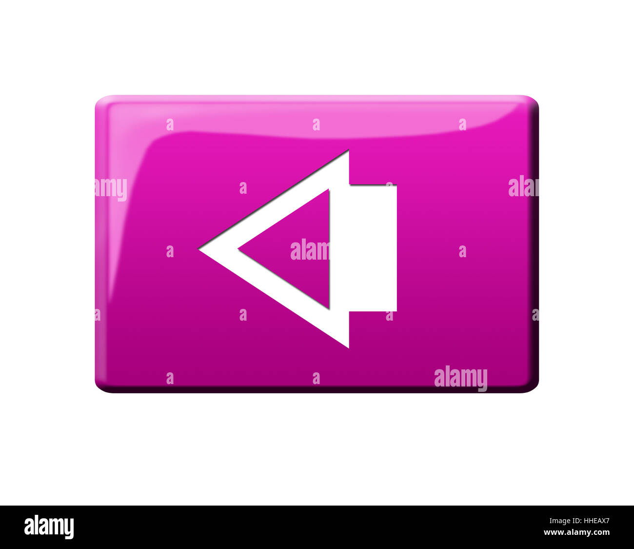 direction, button, back, stop, arrow, left, isolated, optional, graphic ...