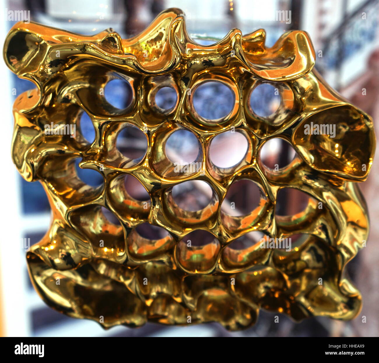 Honeycomb designs for the gates of the Casa Calvet, Barcelona, Spain ...