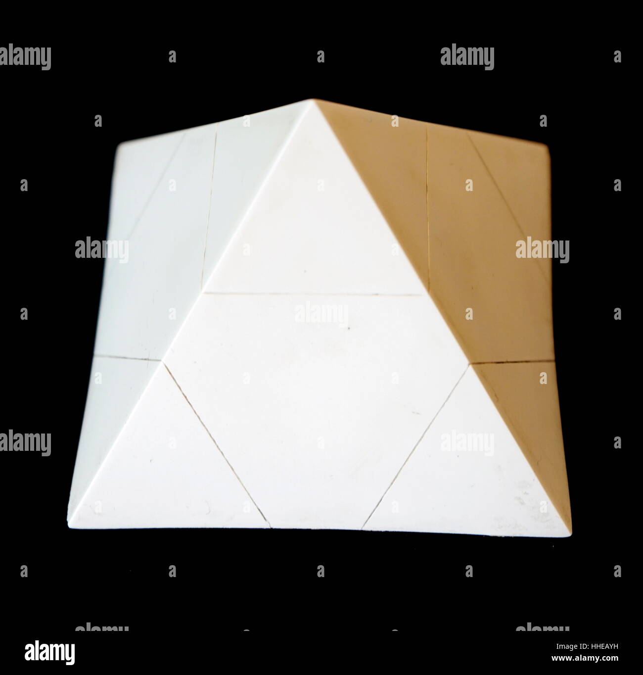 Cast of geometric shape used in the design of Sagrada Familia ...