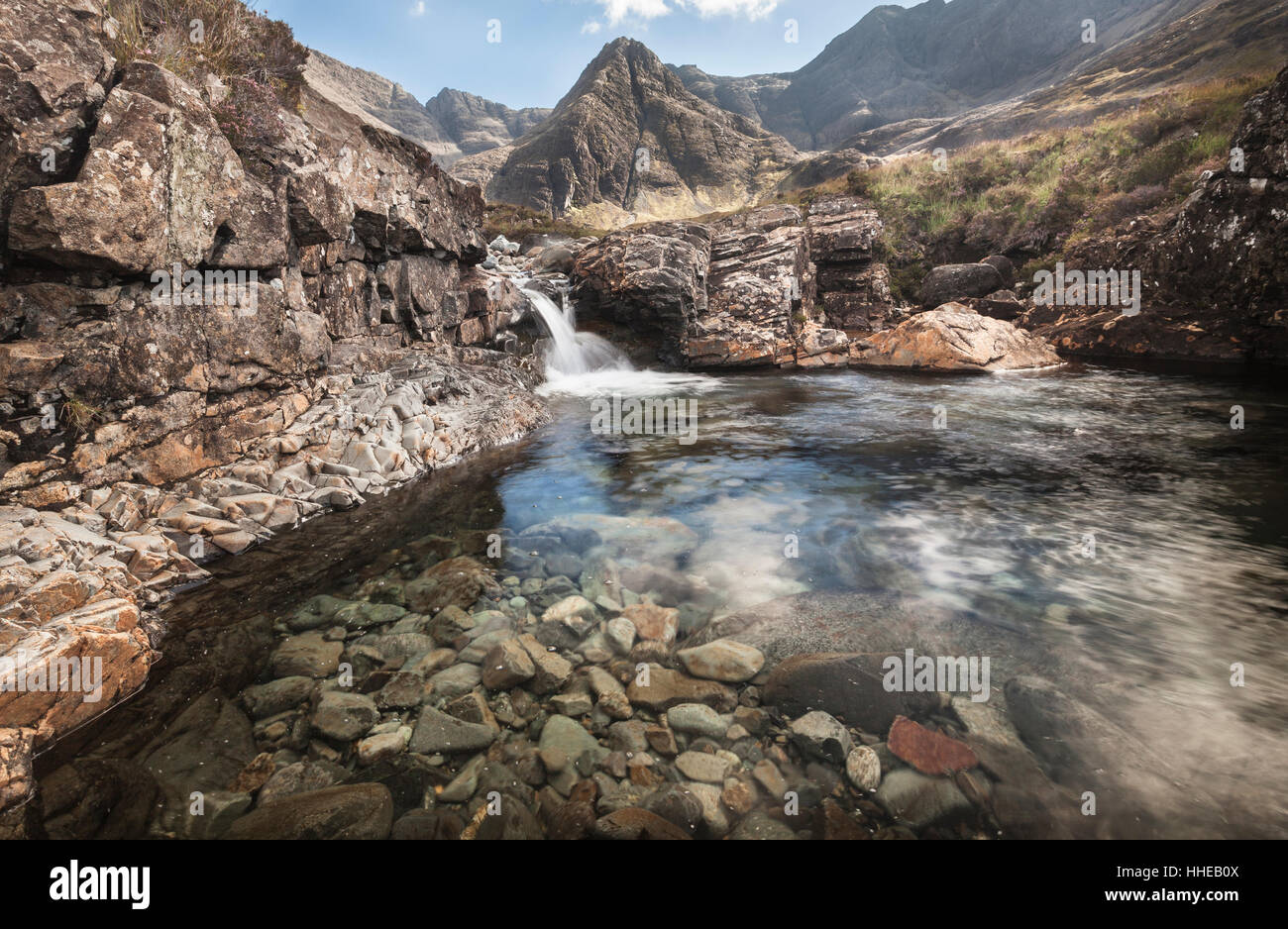 Fairy Pool in Glen Brittle on the Isle of Skye Stock Photo - Alamy