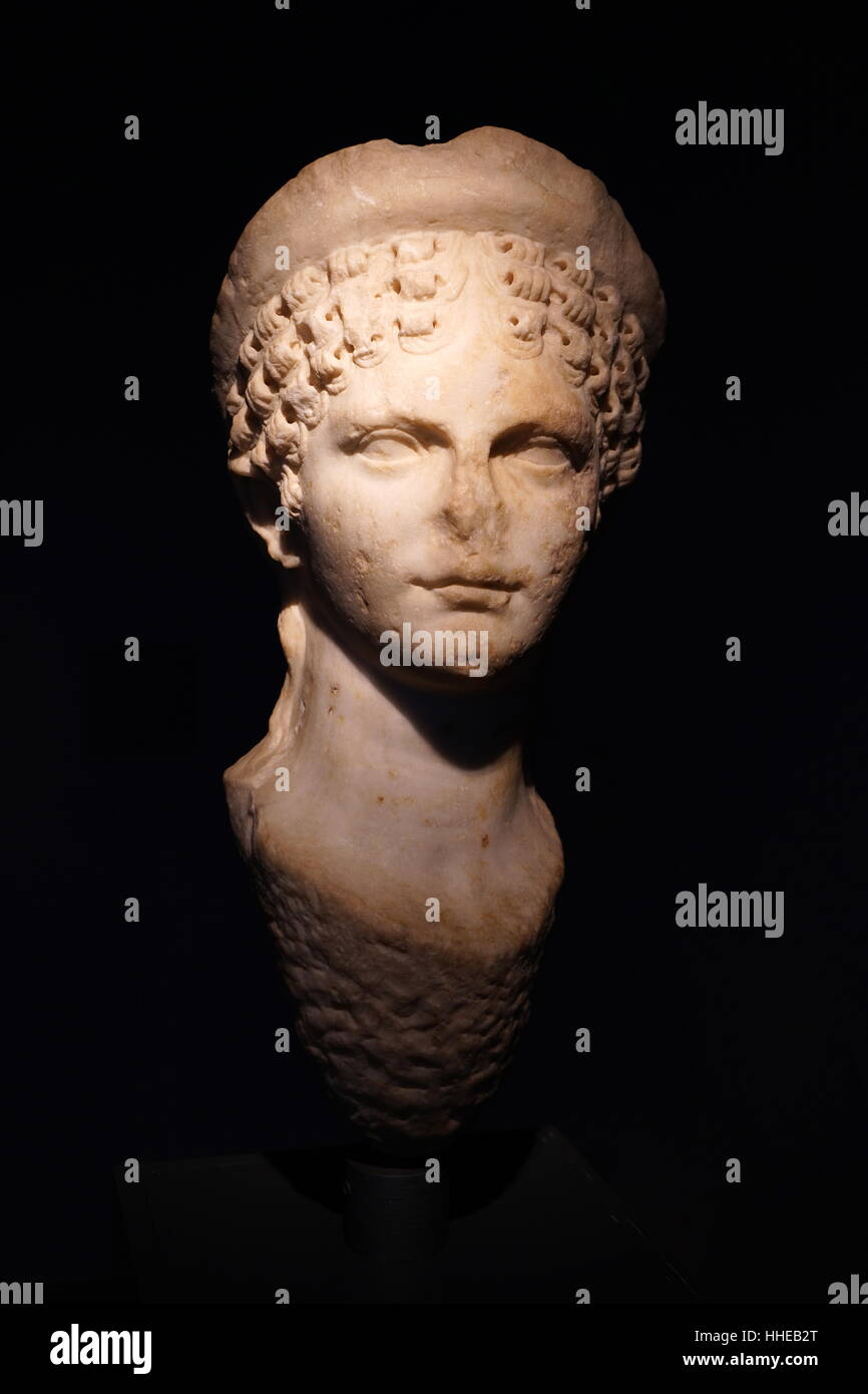 Julia Agrippina, (Agrippina Minor); (AD 14 – 59). Roman Empress, 1st ...