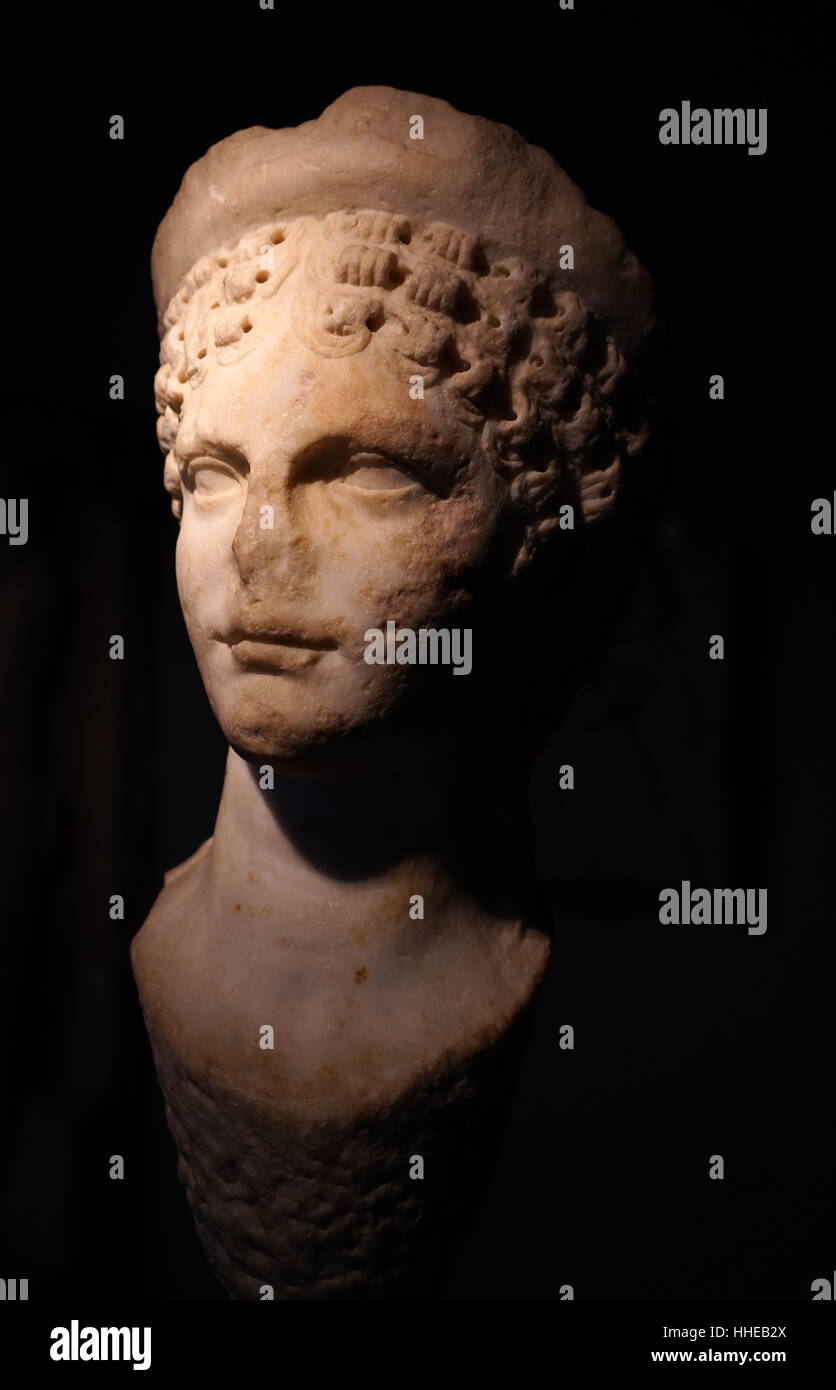 Julia Agrippina, (Agrippina Minor); (AD 14 – 59). Roman Empress, 1st ...