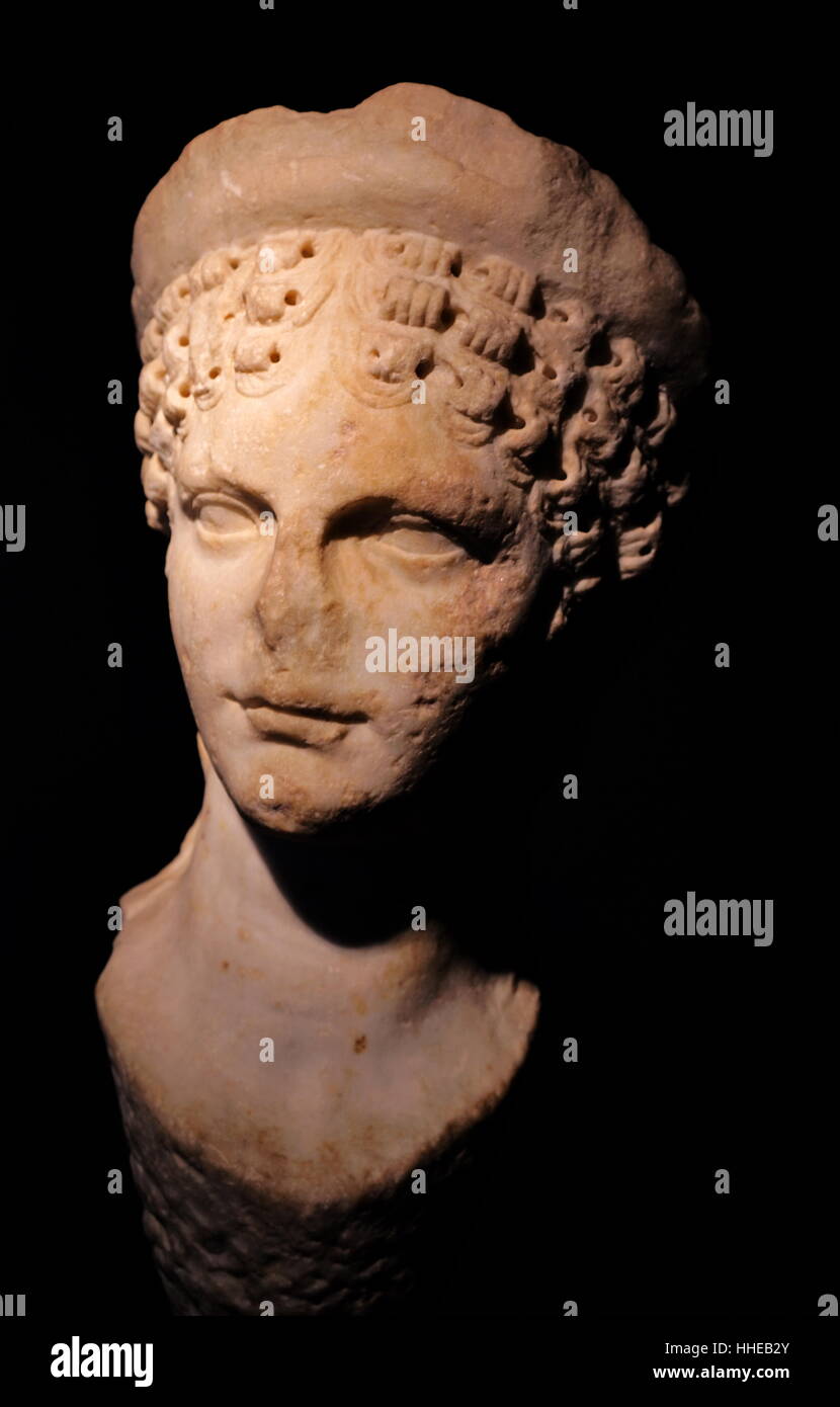 Julia Agrippina, (Agrippina Minor); (AD 14 – 59). Roman Empress, 1st ...