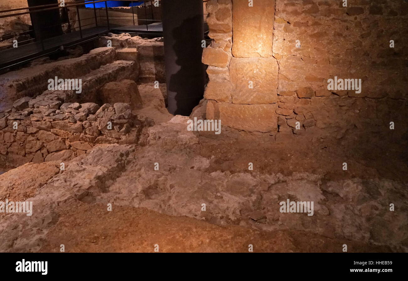 Roman City Wall Barcelona High Resolution Stock Photography and Images ...