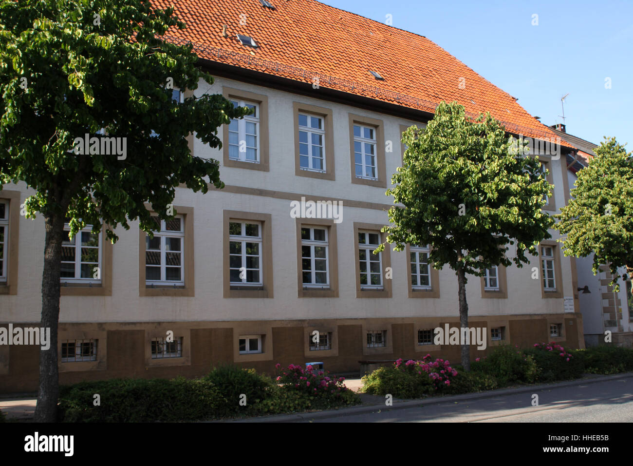 house, building, germany, german federal republic, municipality, north ...
