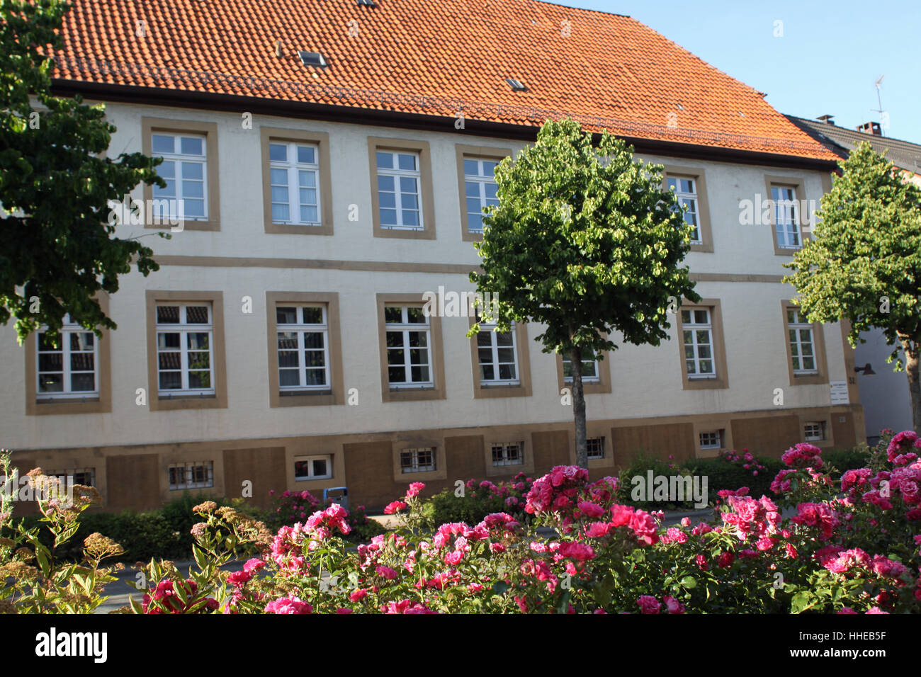 house, building, germany, german federal republic, municipality, north ...