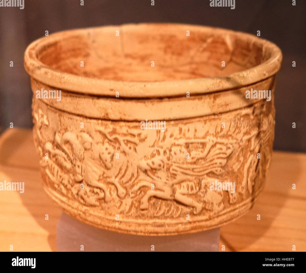 Roman decorated bowl from Corinth, Greece. 2nd-3rd Century AD Stock ...