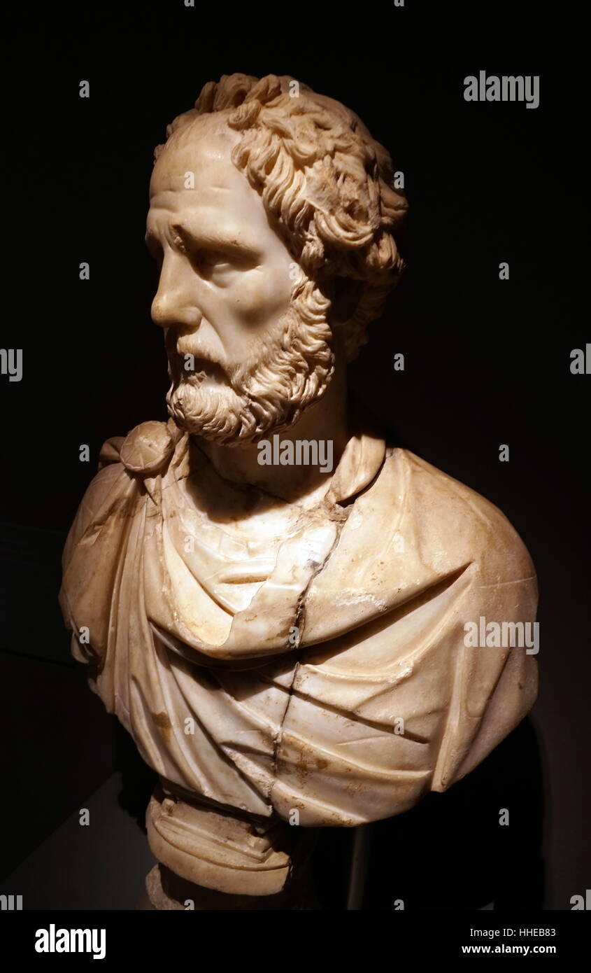 Roman marble bust unknown nobleman hi-res stock photography and images ...