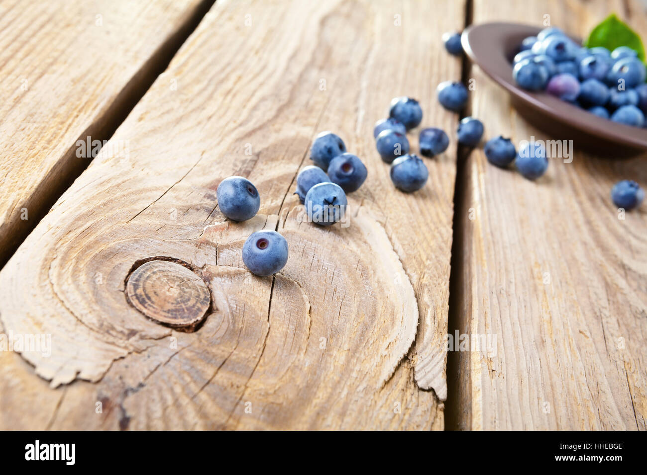 wood, fruit, berry, bilberries, blueberries, blueberry, table, blue ...