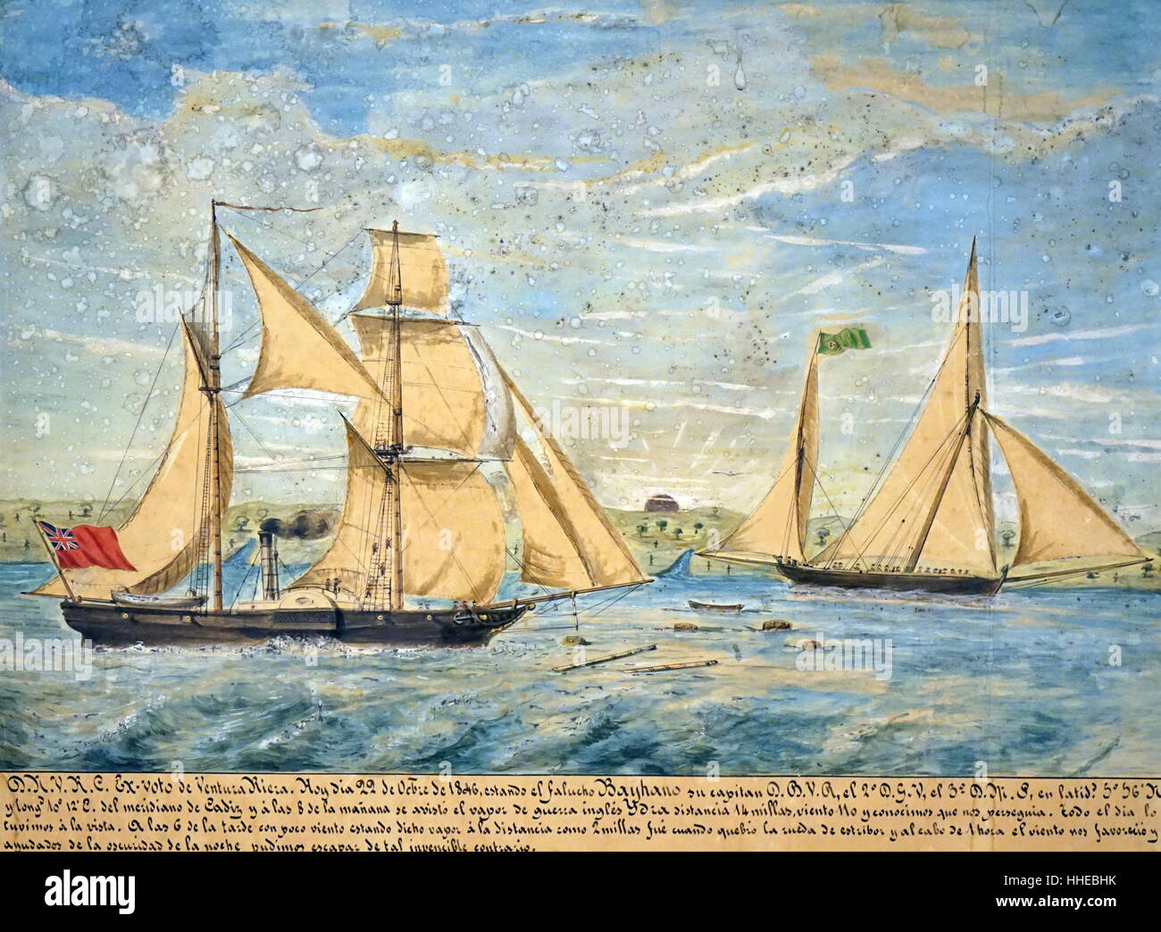 Model of the SS Michelangelo; an Italian ocean liner built in 1965 for ...