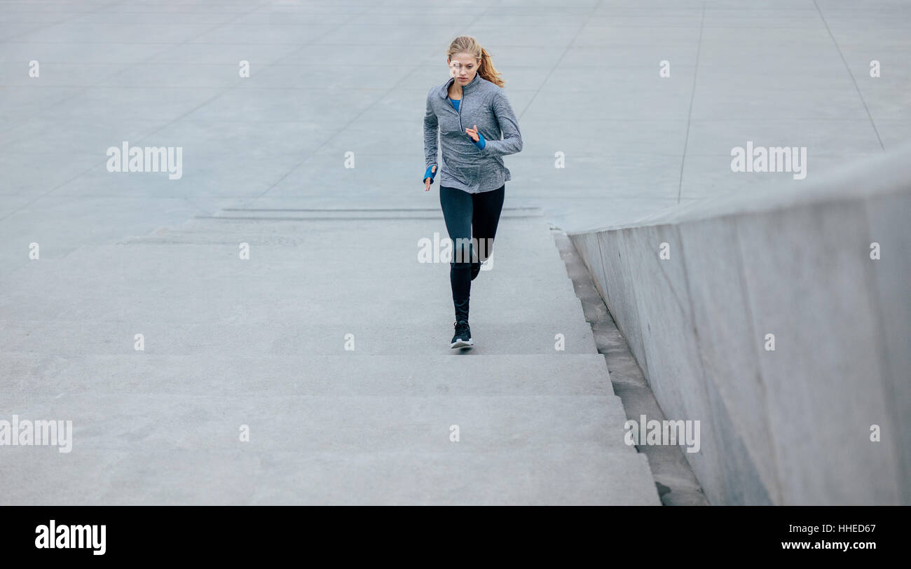 Outdoor shot young female athlete hi-res stock photography and images ...