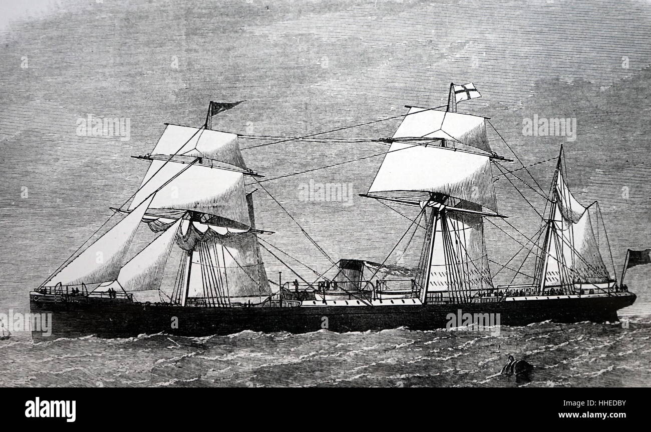 Passenger ship 19th century hi-res stock photography and images - Alamy