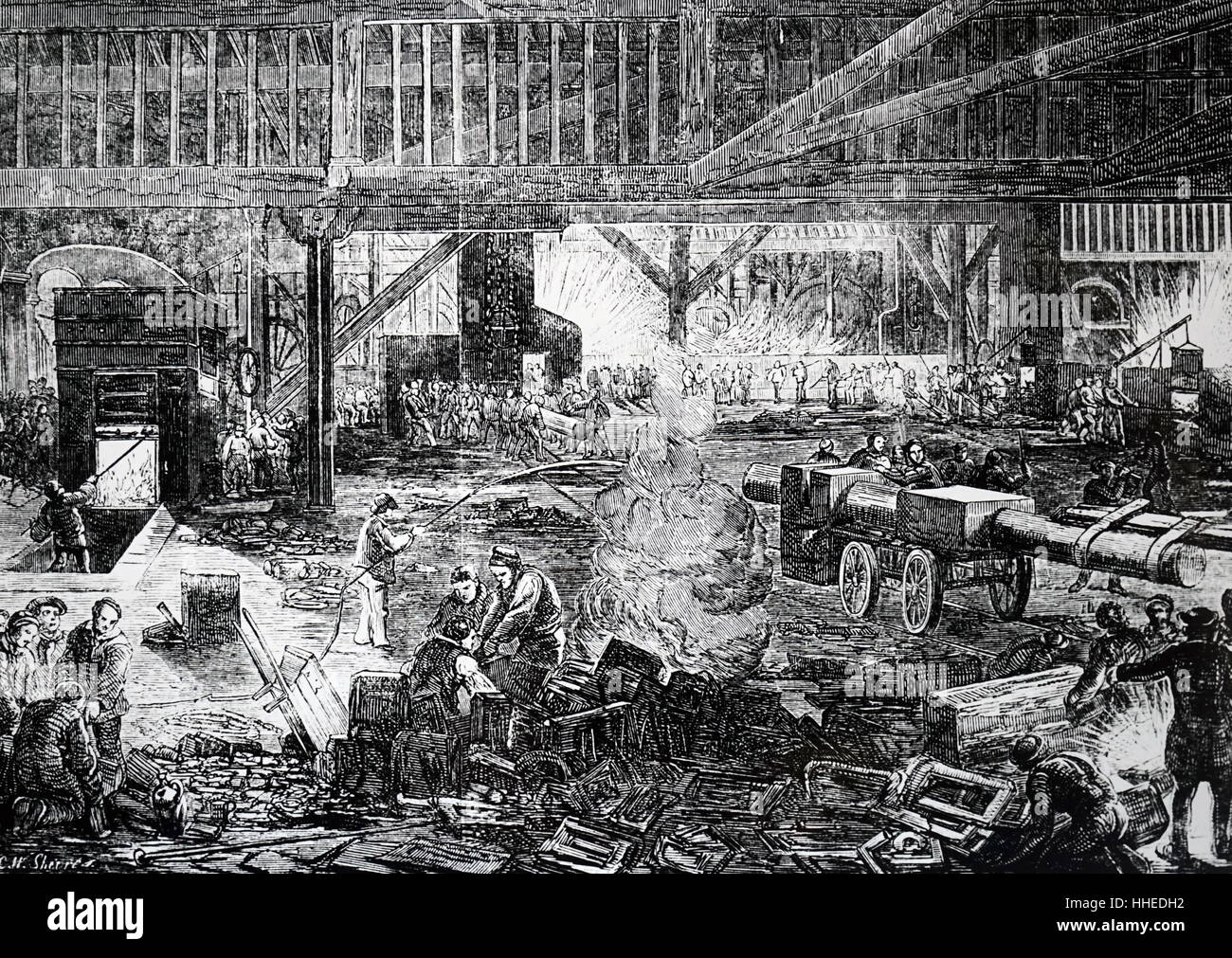 Iron shipbuilding 19th century hi-res stock photography and images - Alamy