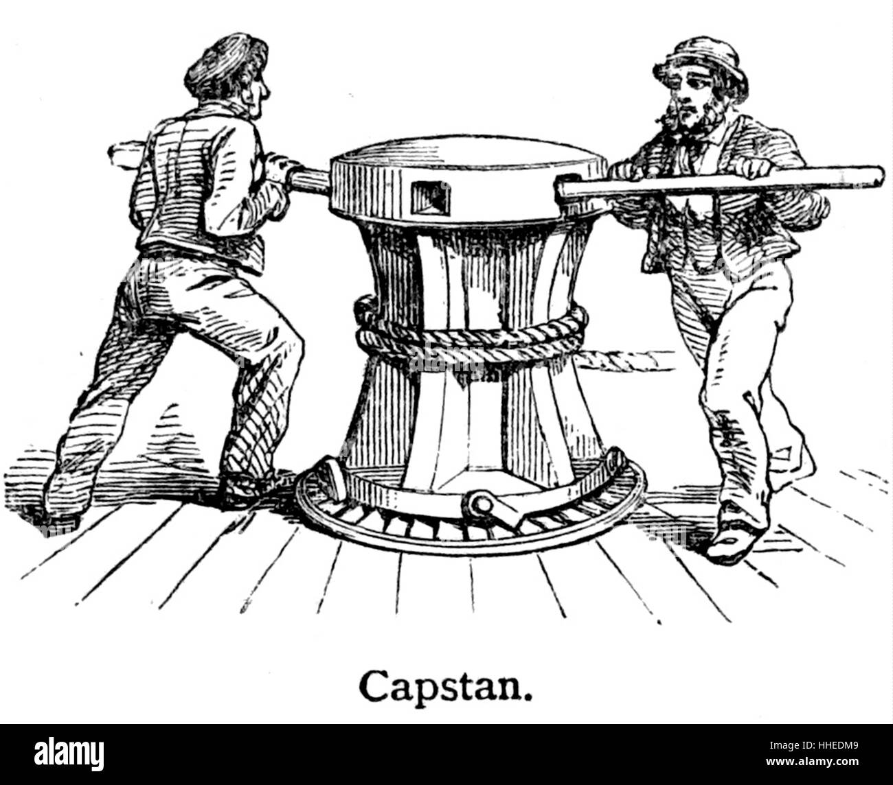 Ship Capstan Rope Stock Photos & Ship Capstan Rope Stock Images - Alamy