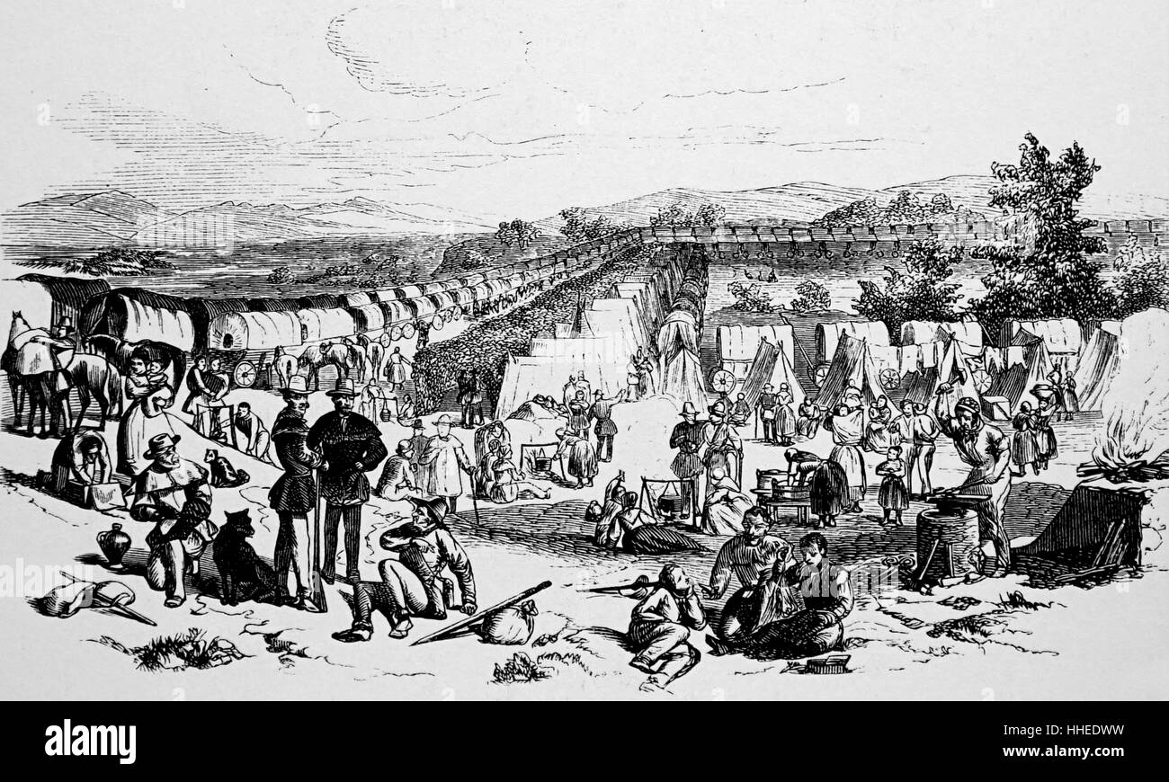 American exodus hi-res stock photography and images - Alamy