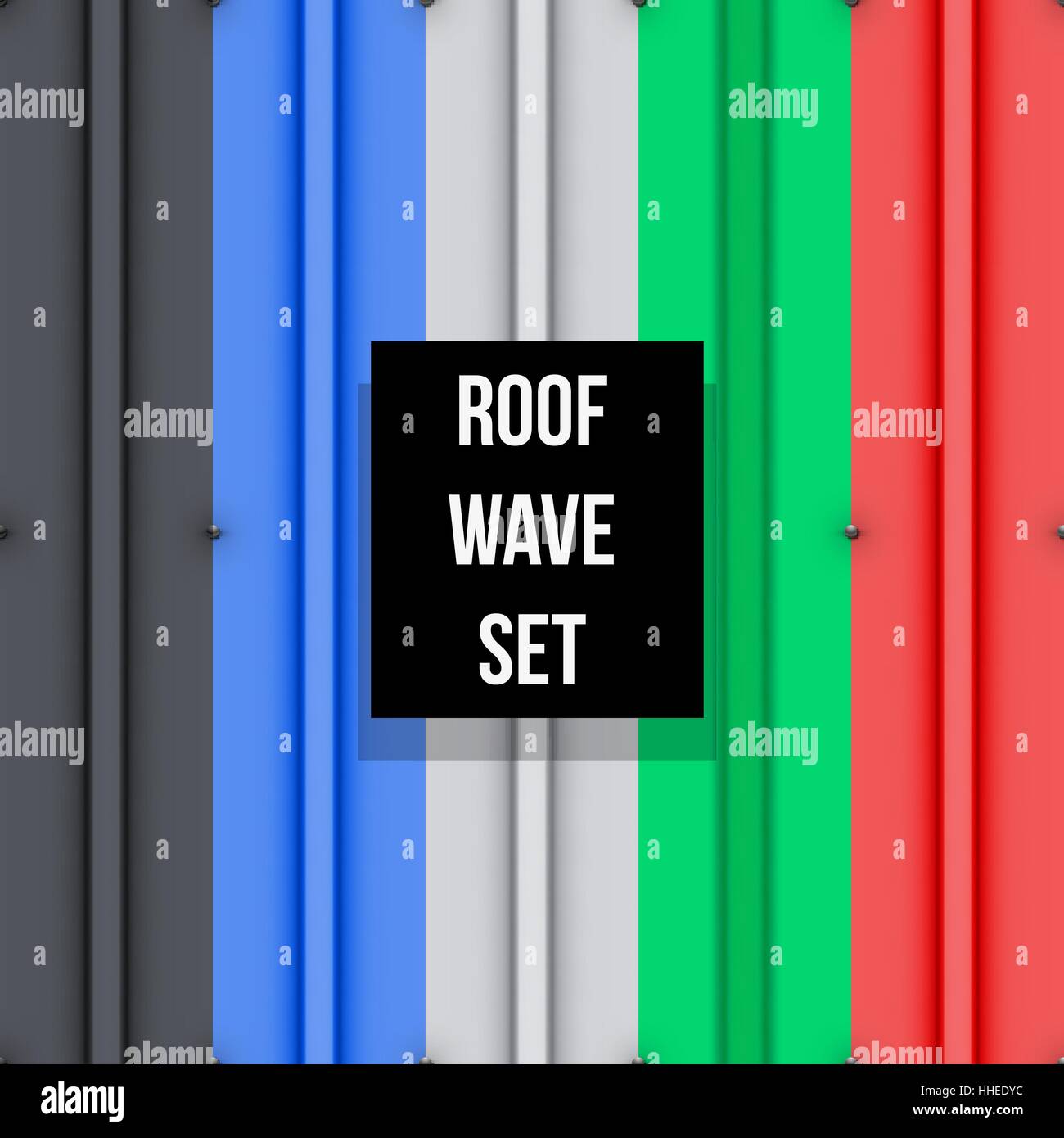 Metal roof industrial building Stock Vector Images - Alamy