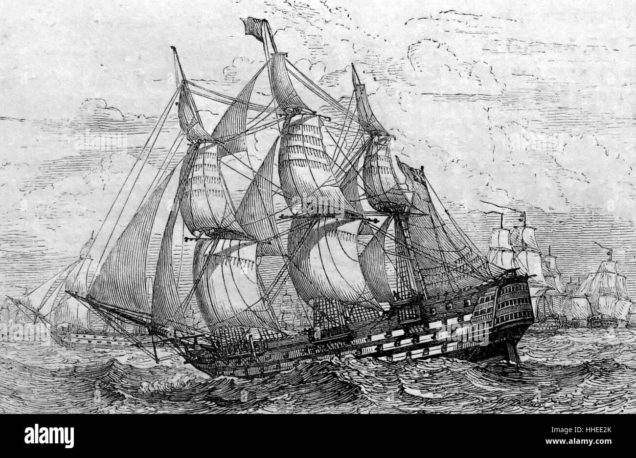 Trade ship 19th century hi-res stock photography and images - Alamy