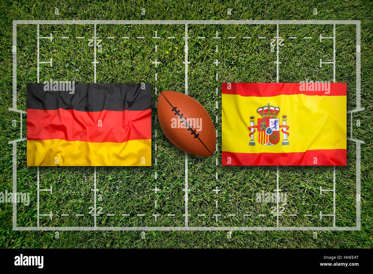 Flag germany and spain hi-res stock photography and images - Alamy