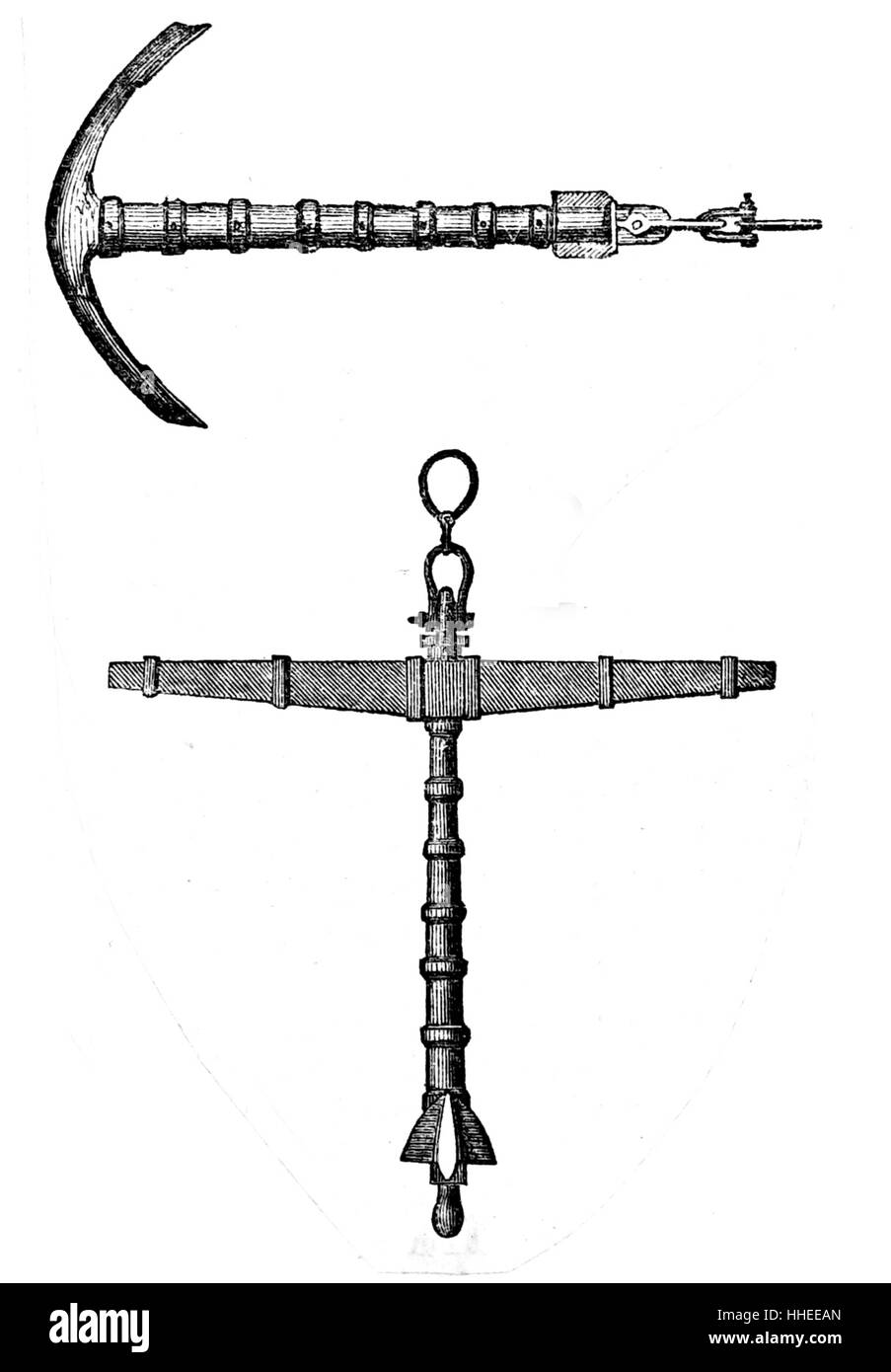 19th Century Ship Anchor Stock Photos & 19th Century Ship Anchor Stock ...