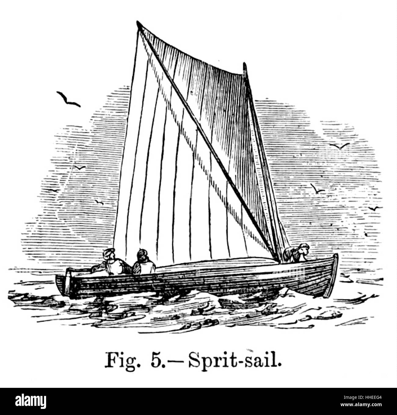 Spritsail rigged hi-res stock photography and images - Alamy