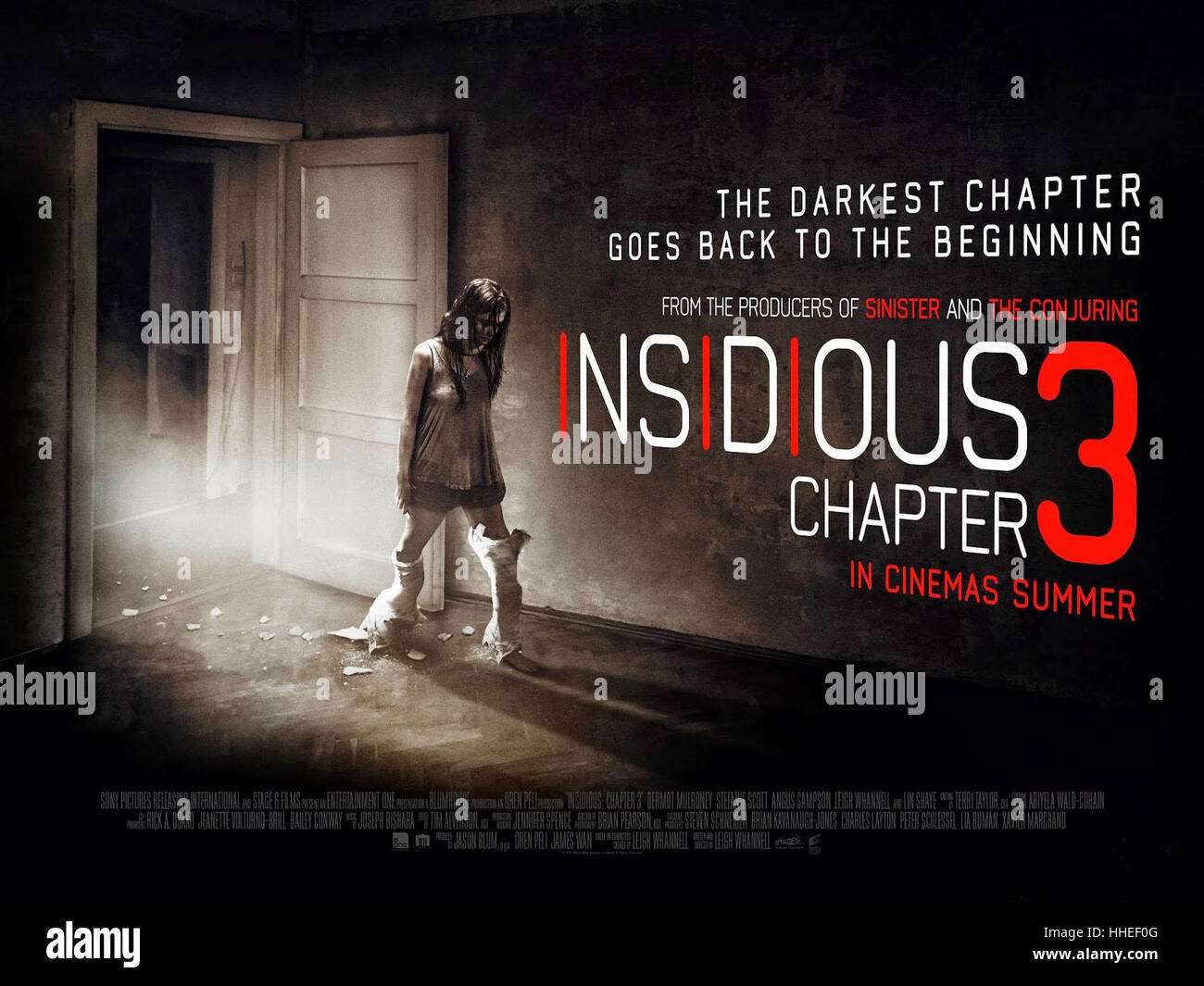 INSIDIOUS: CHAPTER 3, British poster, Stefanie Scott, 2015. ©Focus ...