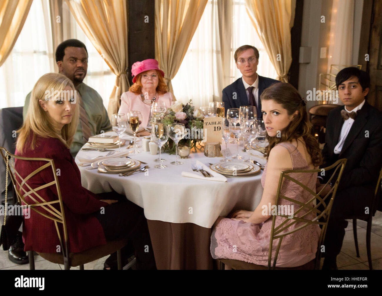 TABLE 19, from left: Lisa Kudrow, Craig Robinson, June Squibb, Stephen ...