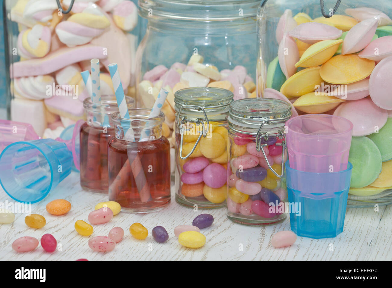 sweets, coloured, colourful, gorgeous, multifarious, richly coloured ...