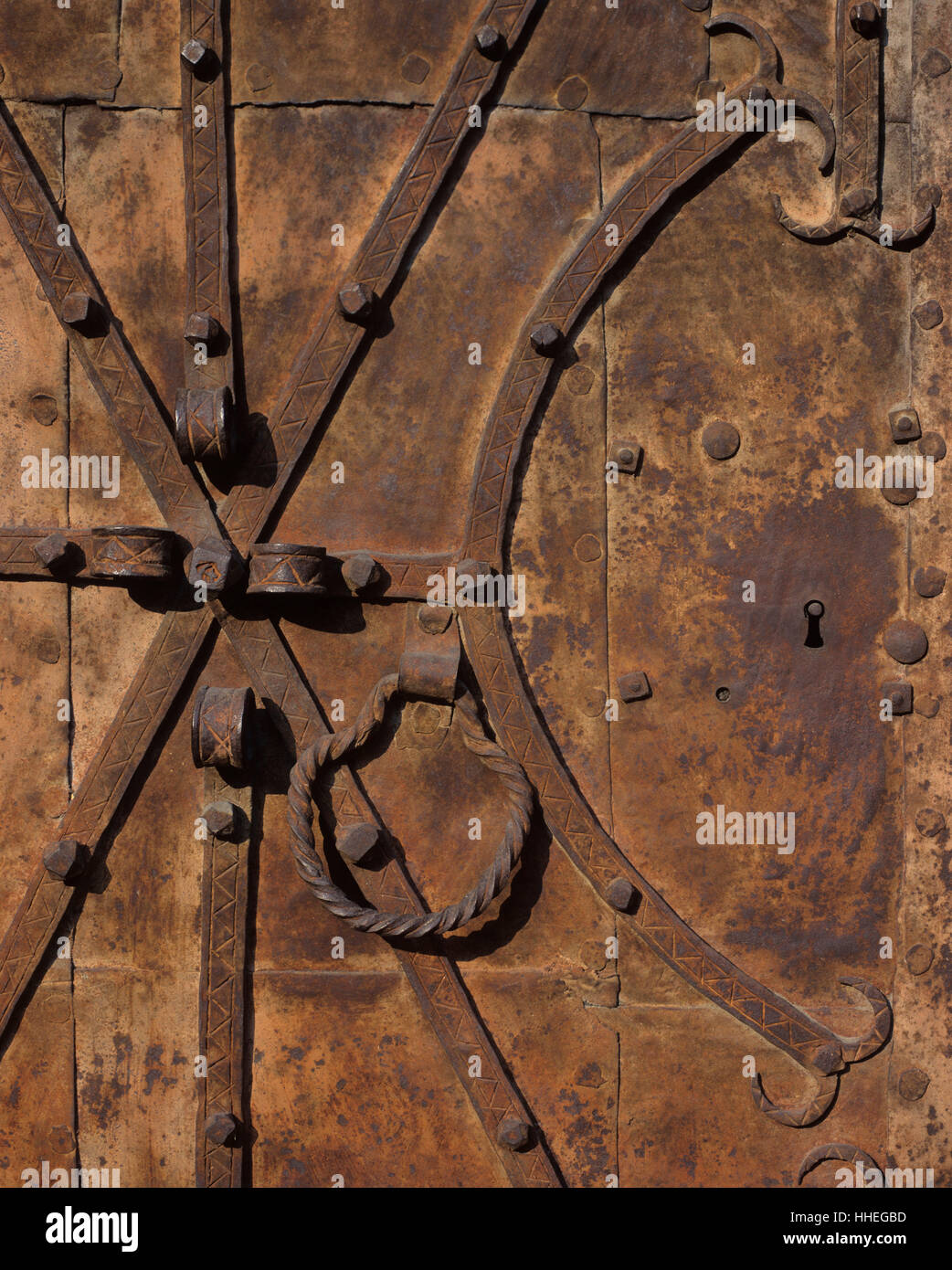 Detail of door, Weyer, Germany Stock Photo - Alamy
