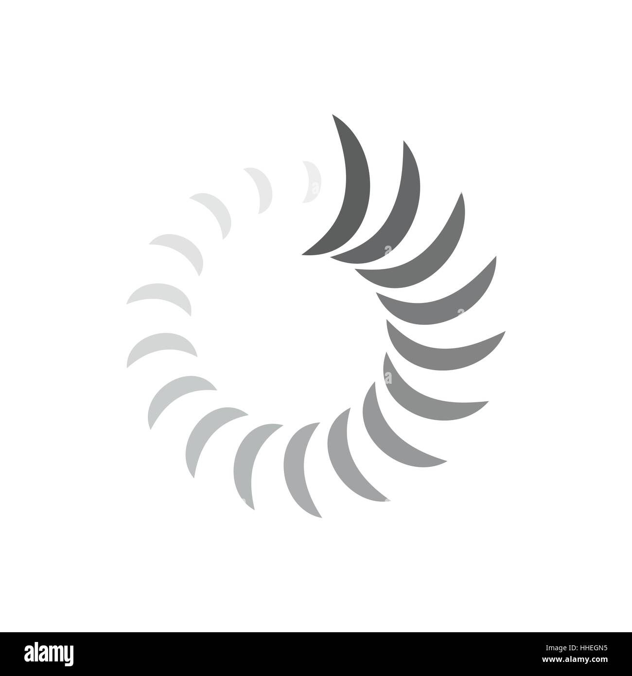 Simple curves design business Cut Out Stock Images & Pictures - Alamy