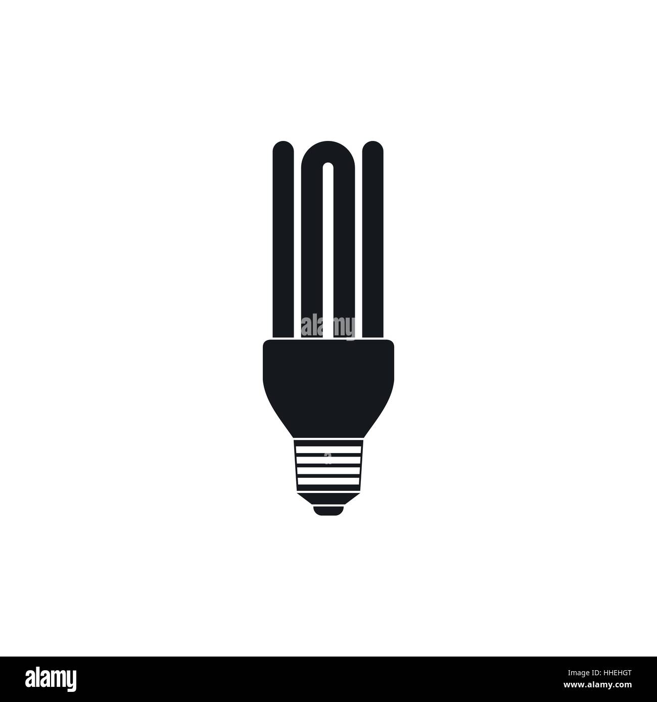 Fluorescent lamp icon, simple style Stock Vector Image & Art - Alamy