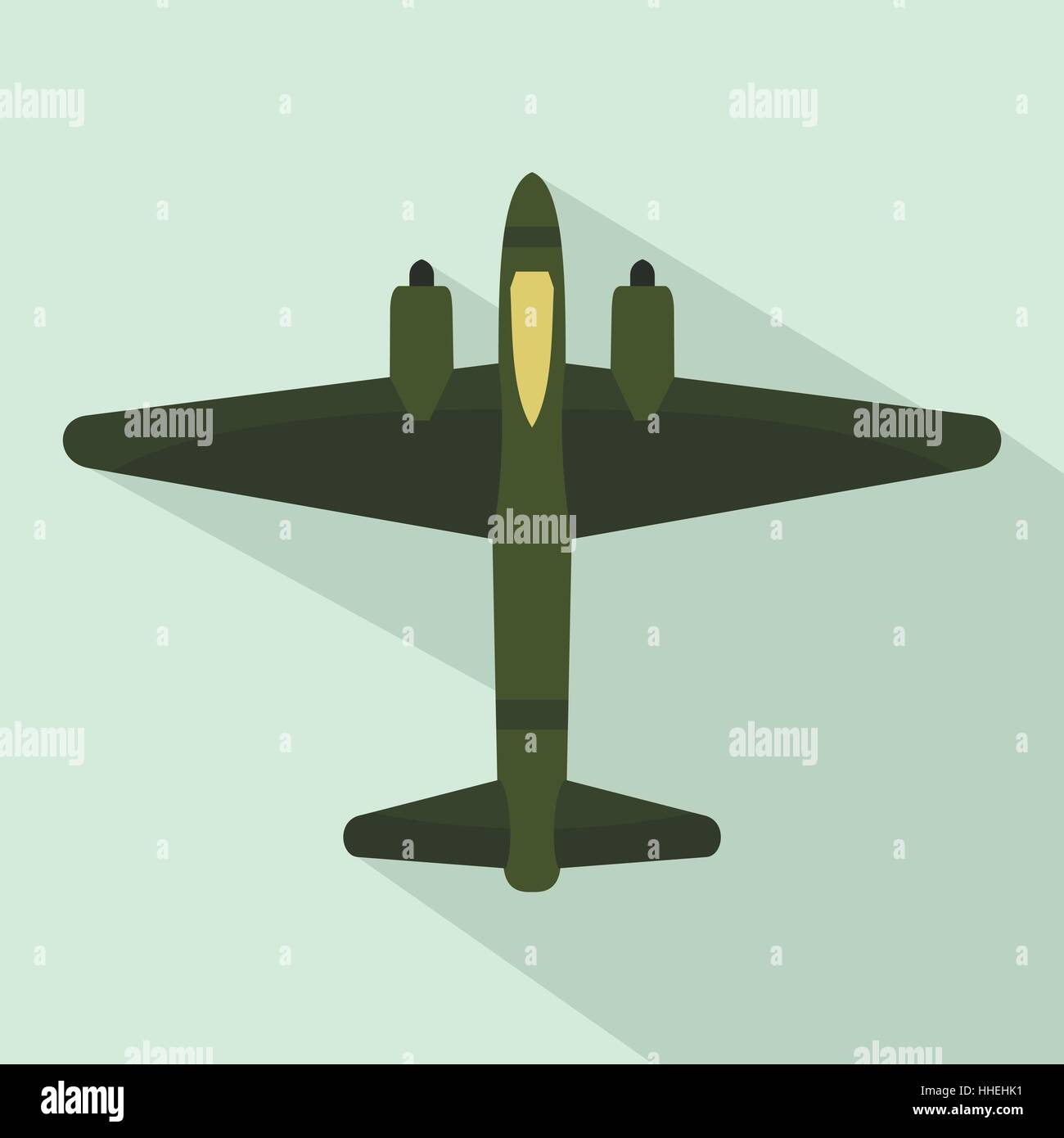 Military fighter jet icon, flat style Stock Vector Image & Art - Alamy