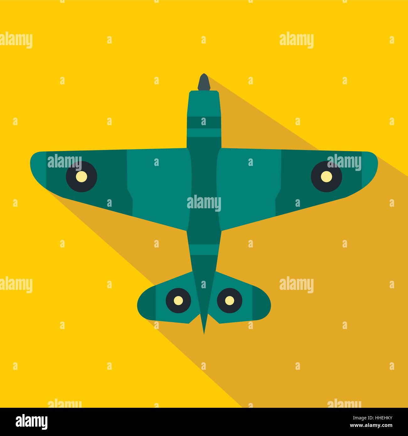 Military fighter jet icon, flat style Stock Vector Image & Art - Alamy