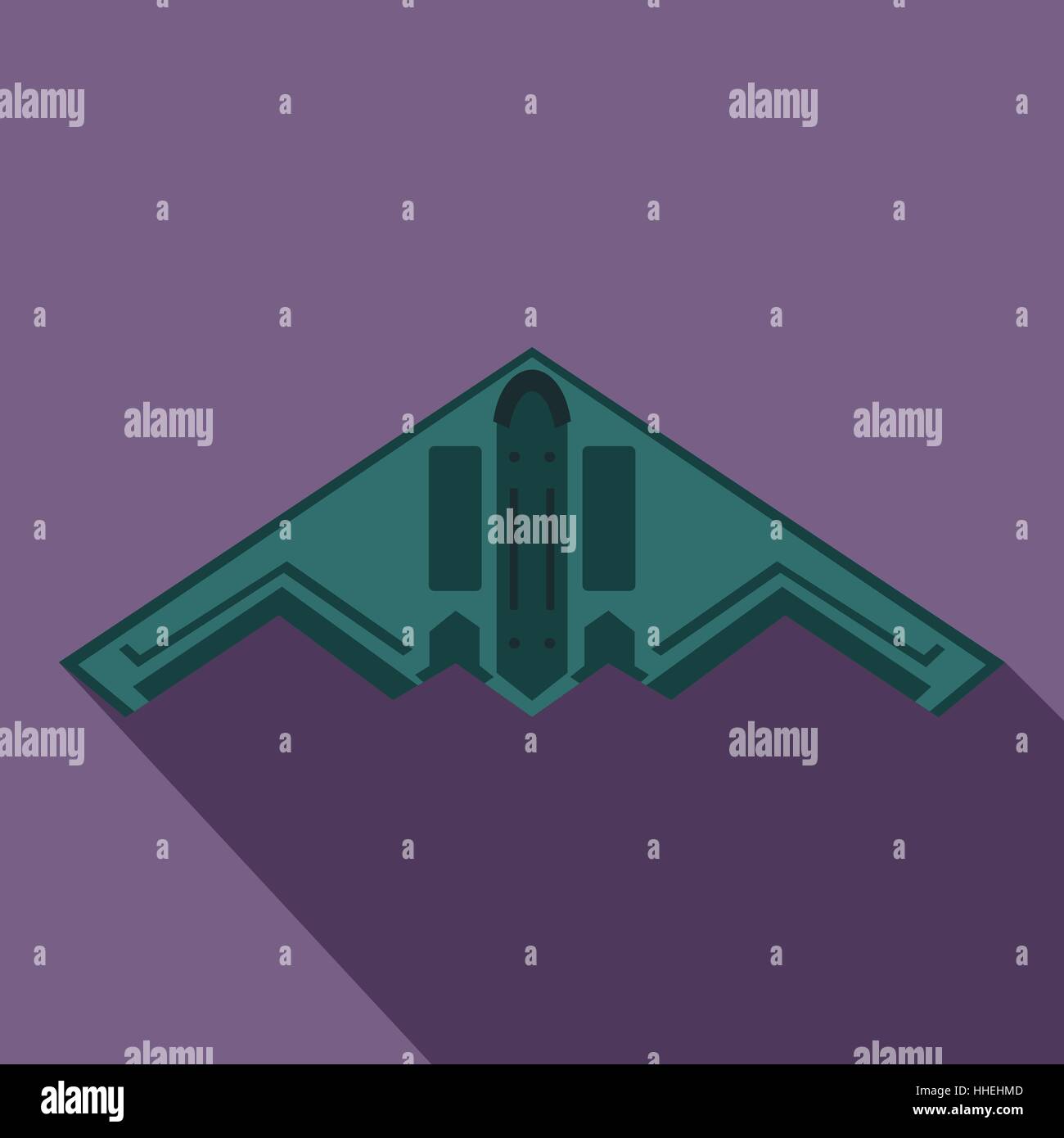 Stealth multirole fighter Stock Vector Images - Alamy