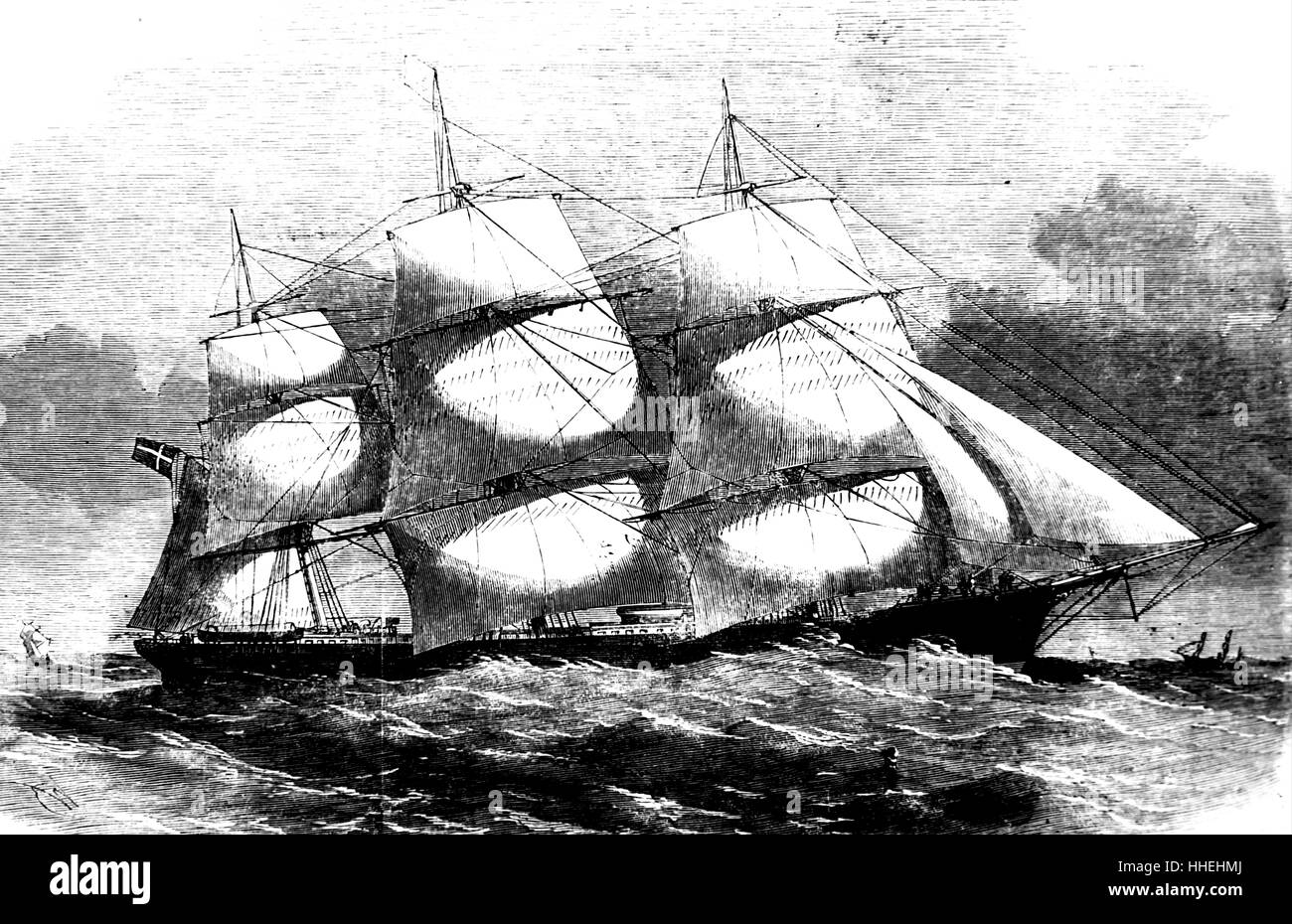Fastest ship Black and White Stock Photos & Images - Alamy