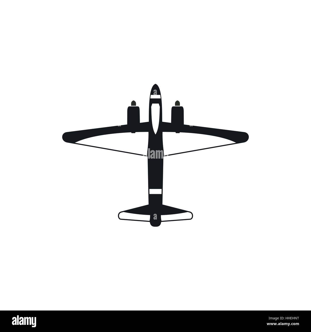 Military fighter jet icon, simple style Stock Vector Image & Art - Alamy