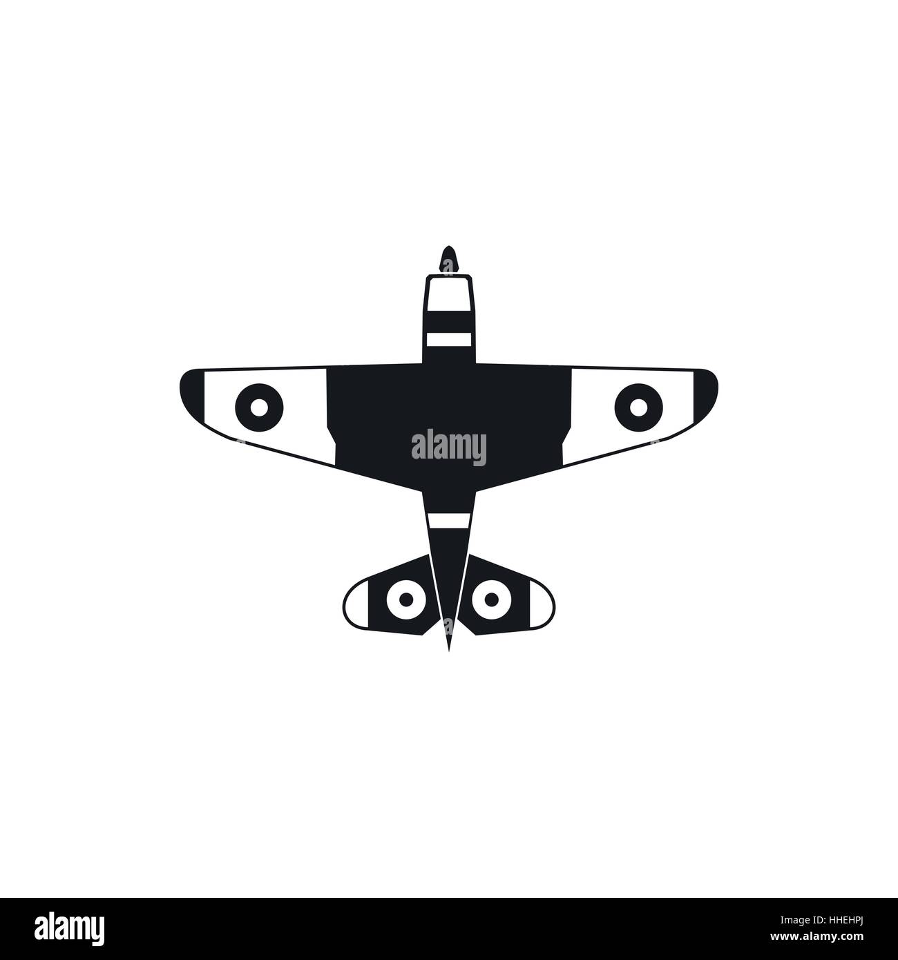 Military fighter jet icon, simple style Stock Vector Image & Art - Alamy