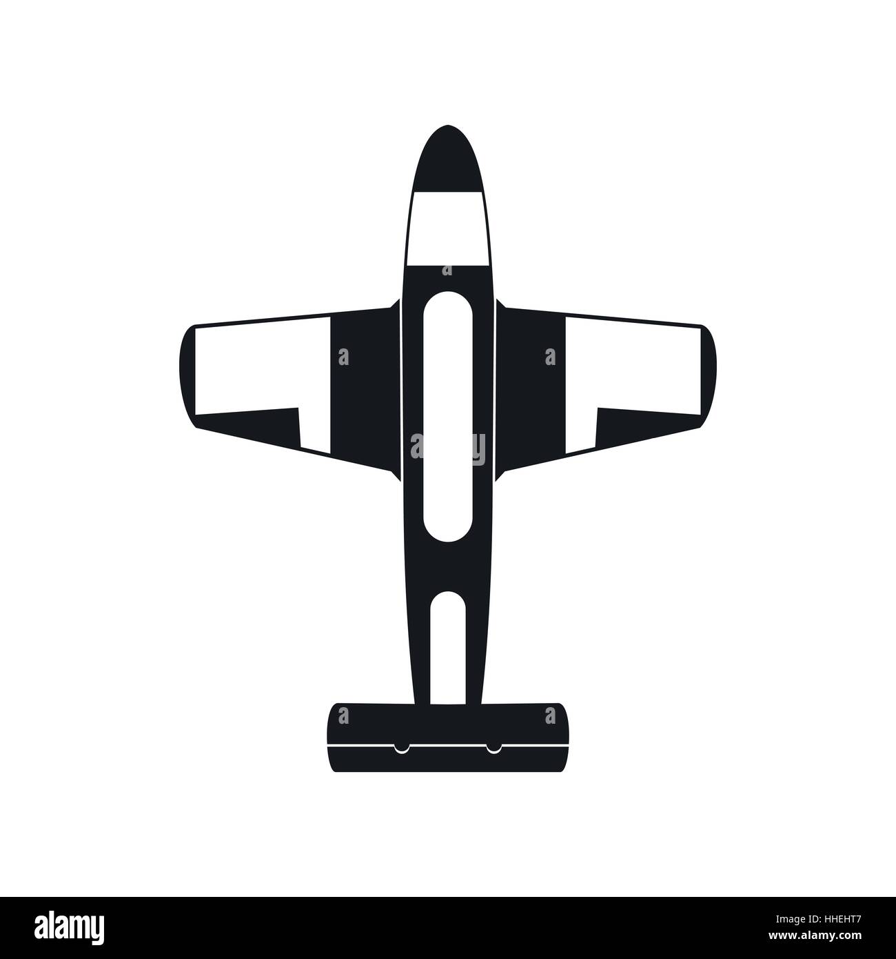 Military fighter jet icon, simple style Stock Vector Image & Art - Alamy