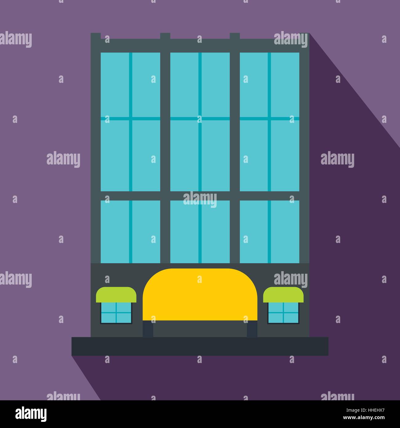 Downtown shopping center Stock Vector Images - Alamy