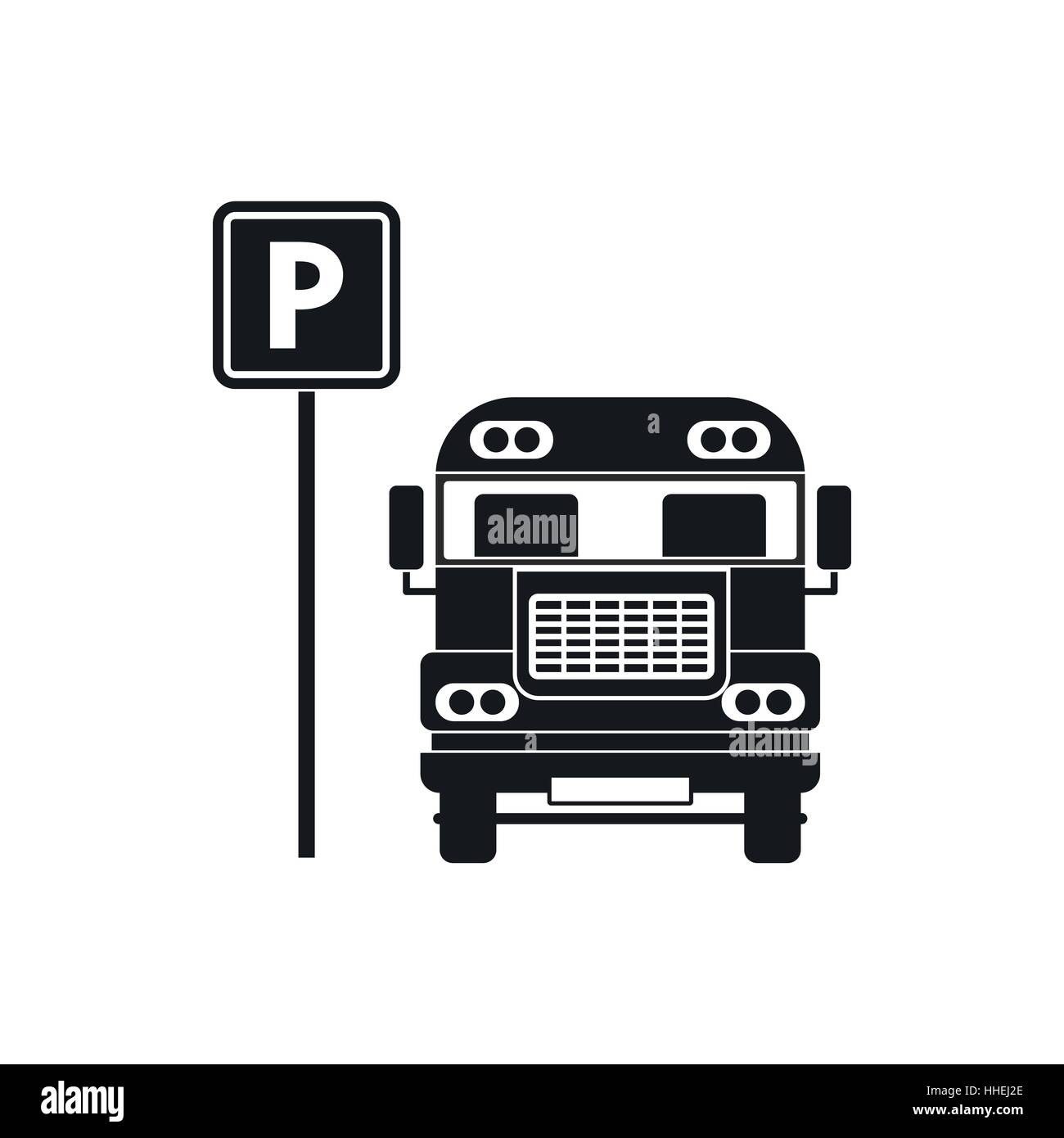 Station square parking Stock Vector Images - Alamy