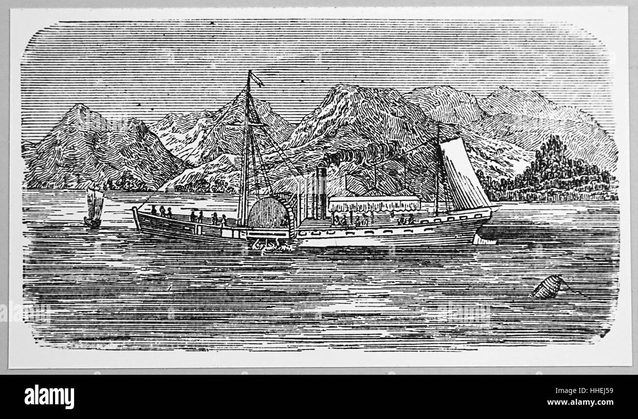 Robert fultons steamboat hi-res stock photography and images - Alamy